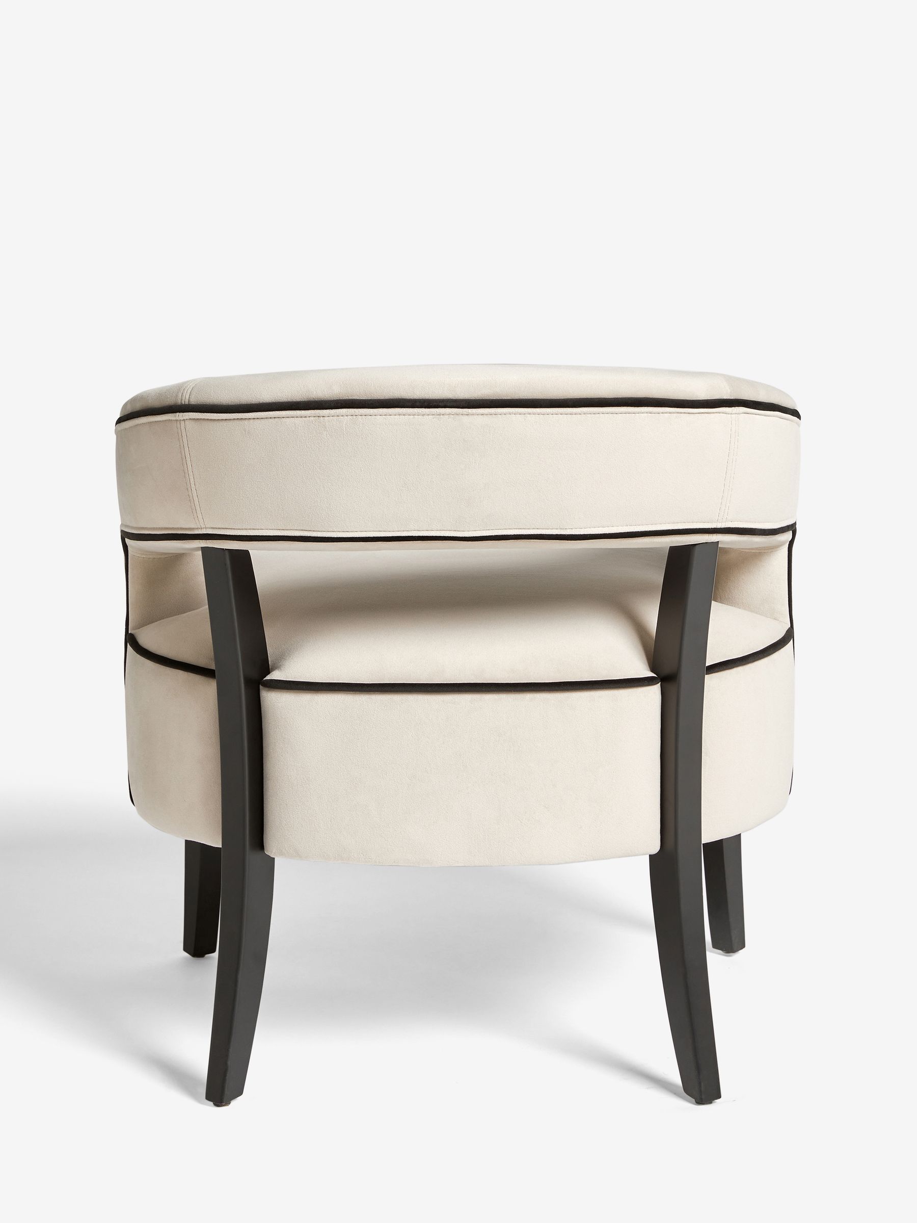 Buy Soft Velvet Pebble Natural Remi Accent Chair from Next Ireland