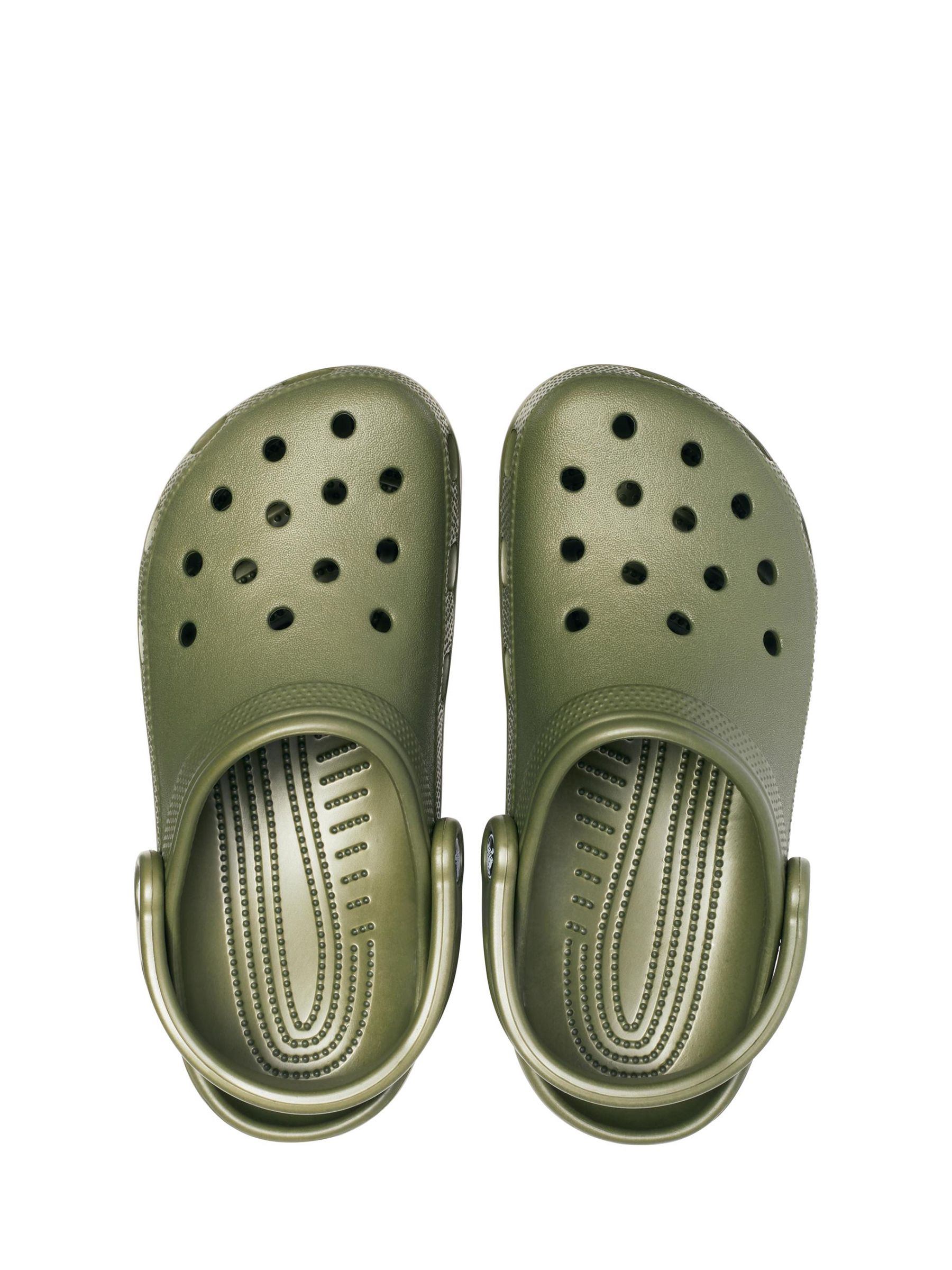 Buy Crocs Khaki Green Adults Classic Clogs from the Next UK online shop