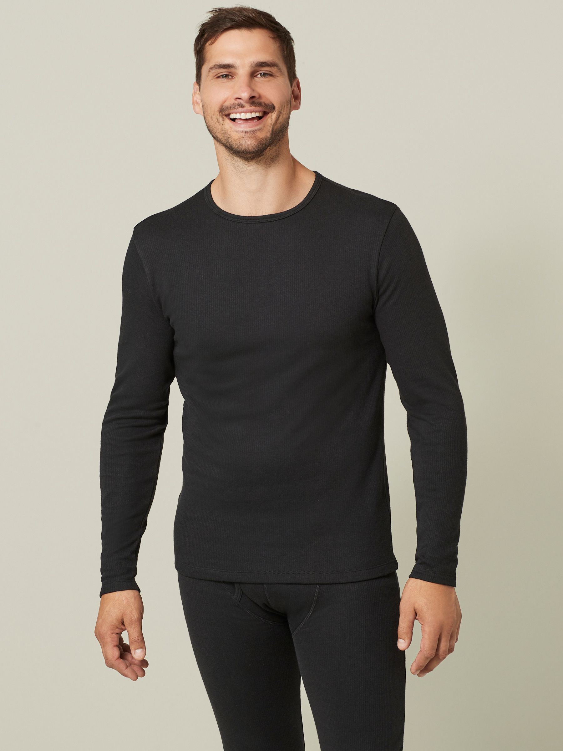 Buy Black Long Sleeve Thermogen Tops 2 Pack from the Next UK online shop