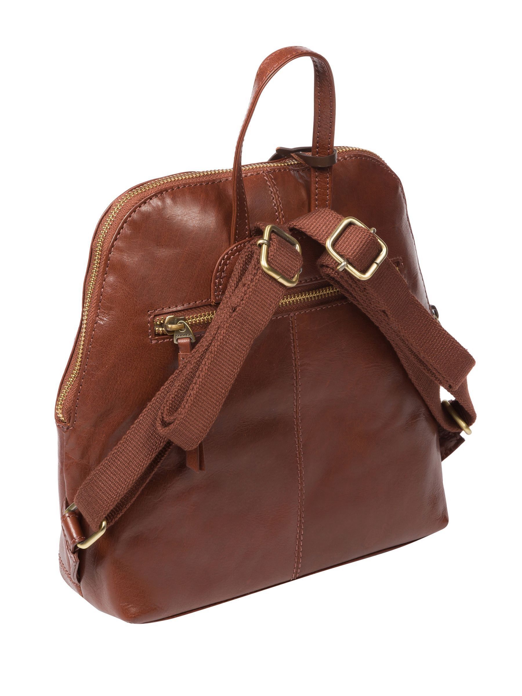 Buy Conker Brown Zoe Leather Backpack from the Next UK online shop