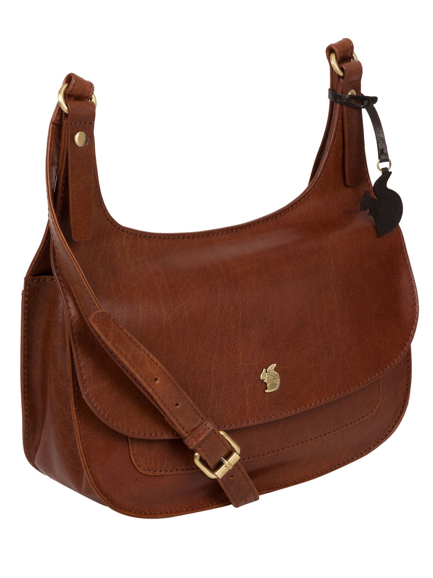 Buy Conker Brown Ellipse Leather Cross-Body Bag from the Next UK online ...