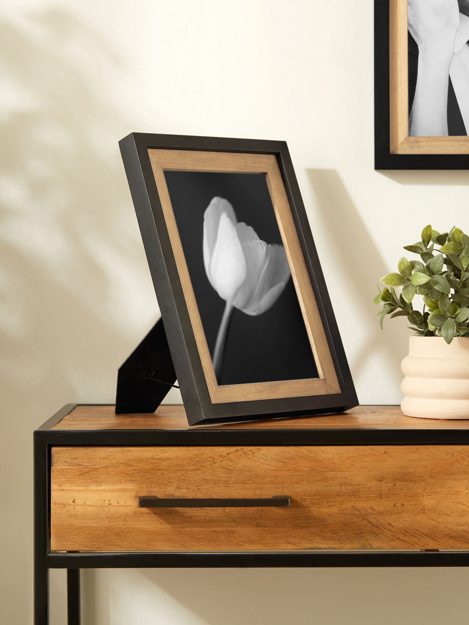 Buy Black Bronx Wood Large Picture Frame from the Next UK online shop