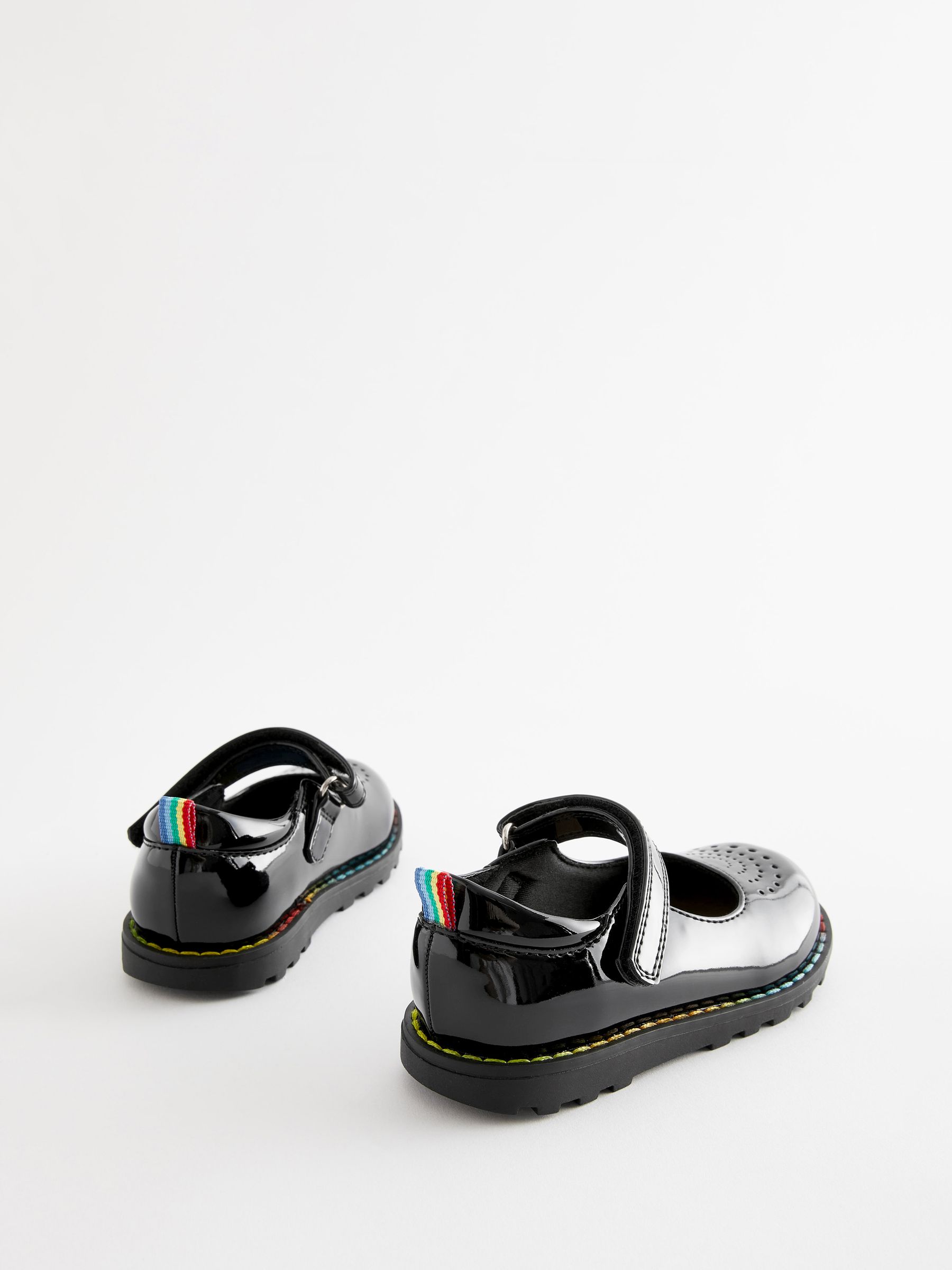 Buy Little Bird by Jools Oliver Black Younger Patent Mary Jane Shoes ...
