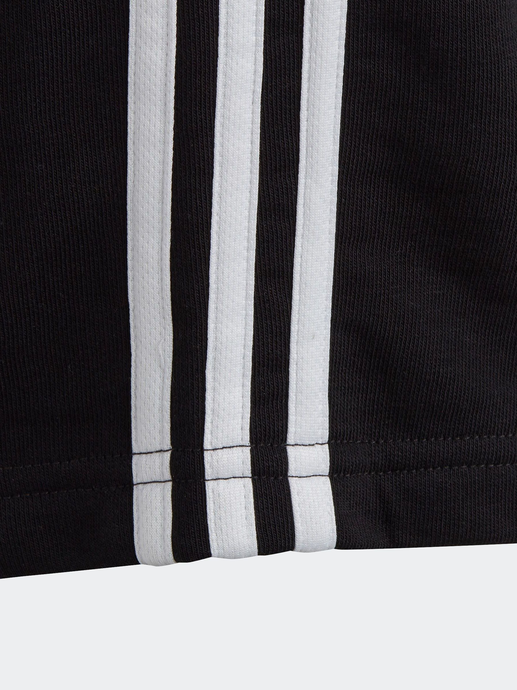 Buy adidas Black Junior Essentials 3-Stripes Shorts from the Next UK ...