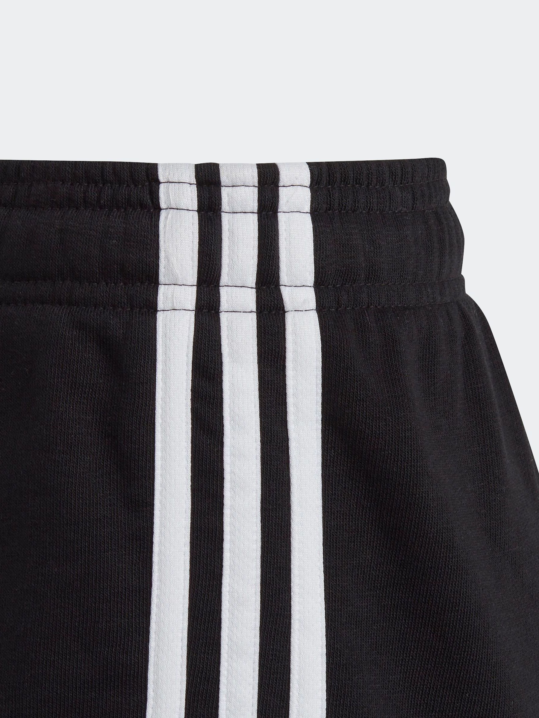 Buy adidas Black Junior Essentials 3-Stripes Shorts from the Next UK ...