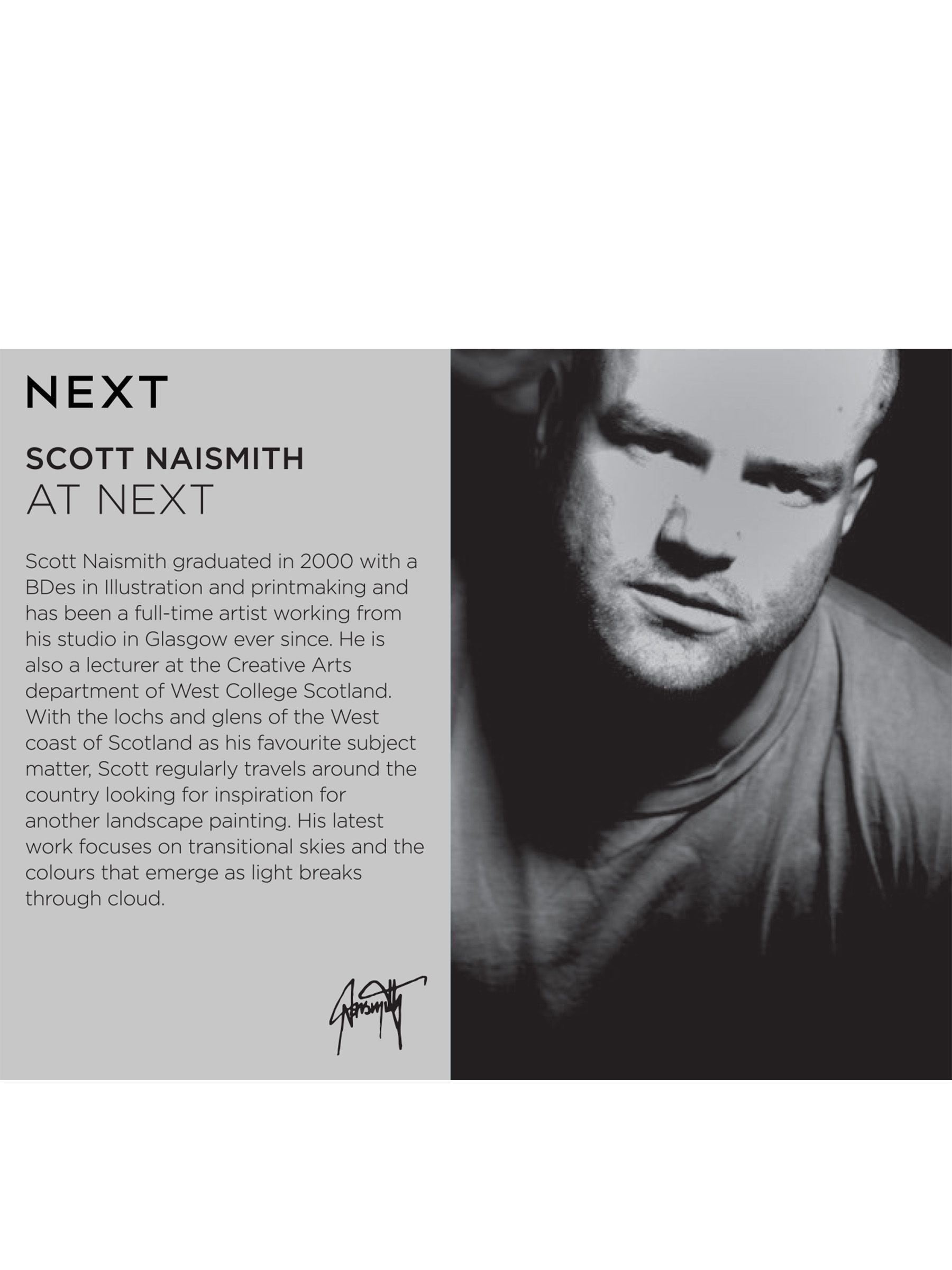 Buy Yellow/Black Artist Collection by Scott Naismith Framed Canvas Wall ...