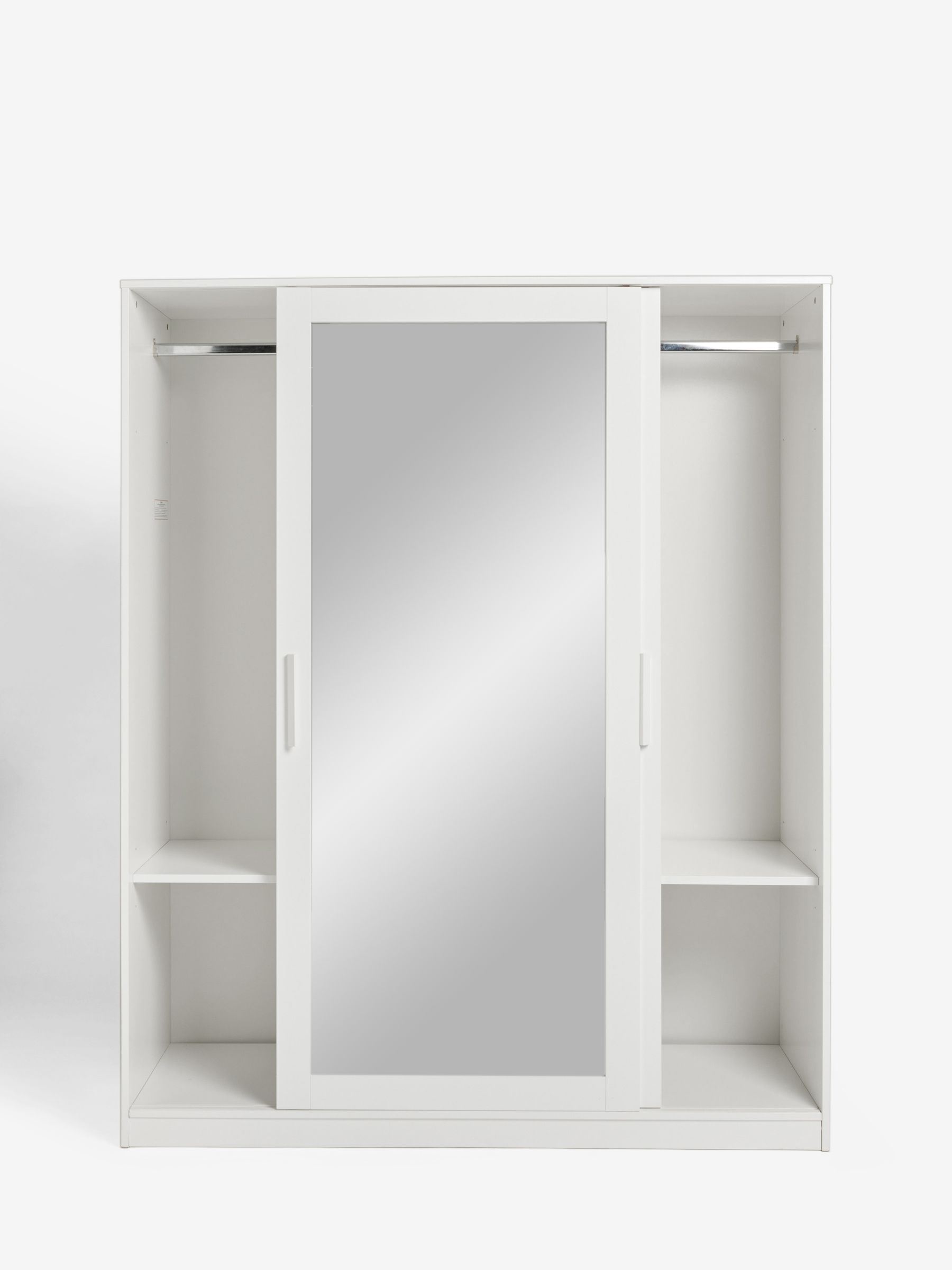 Buy White Flynn 1.5m Sliding Wardrobe from the Next UK online shop