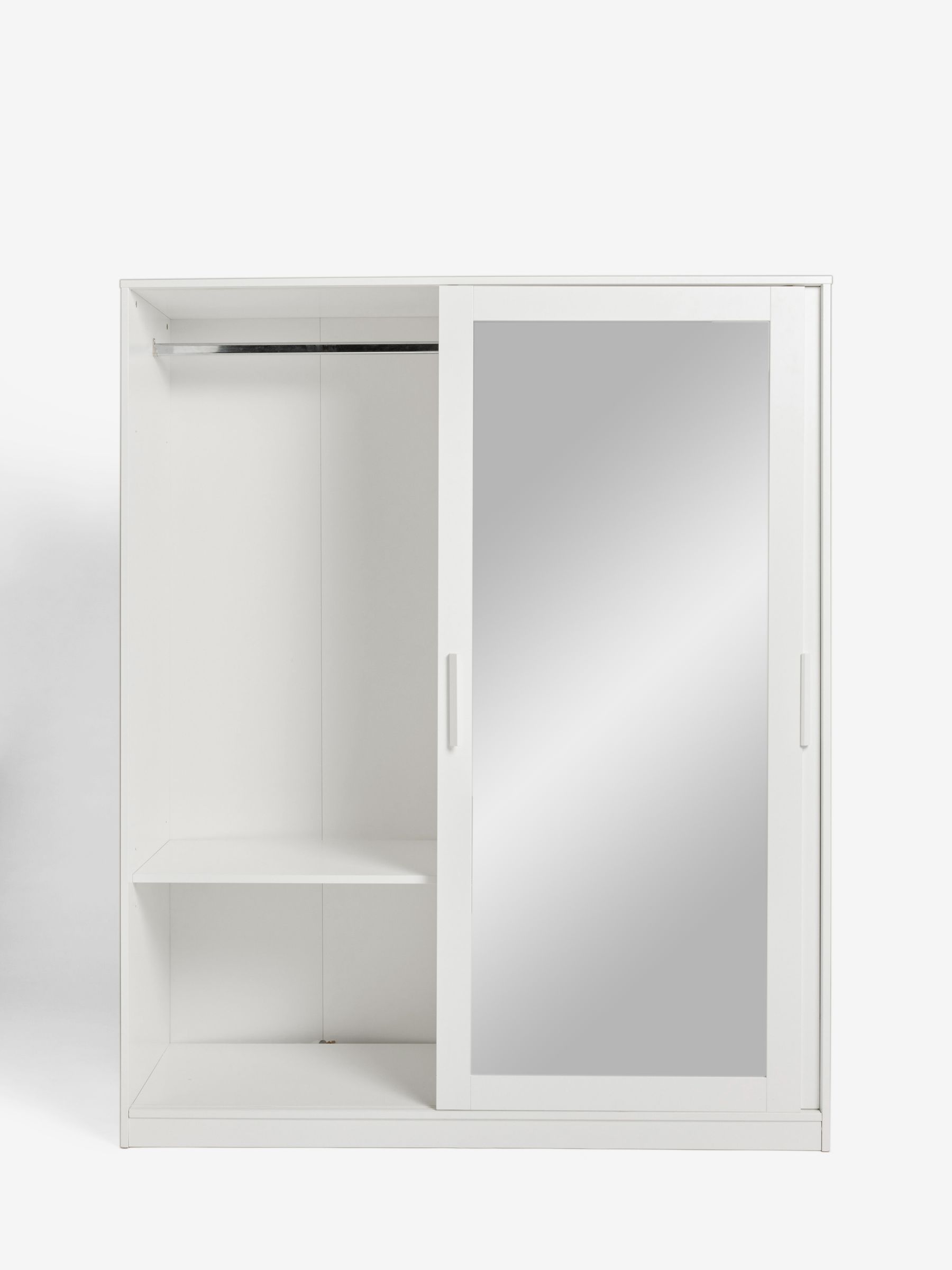 Buy White Flynn 1.5m Sliding Wardrobe from the Next UK online shop