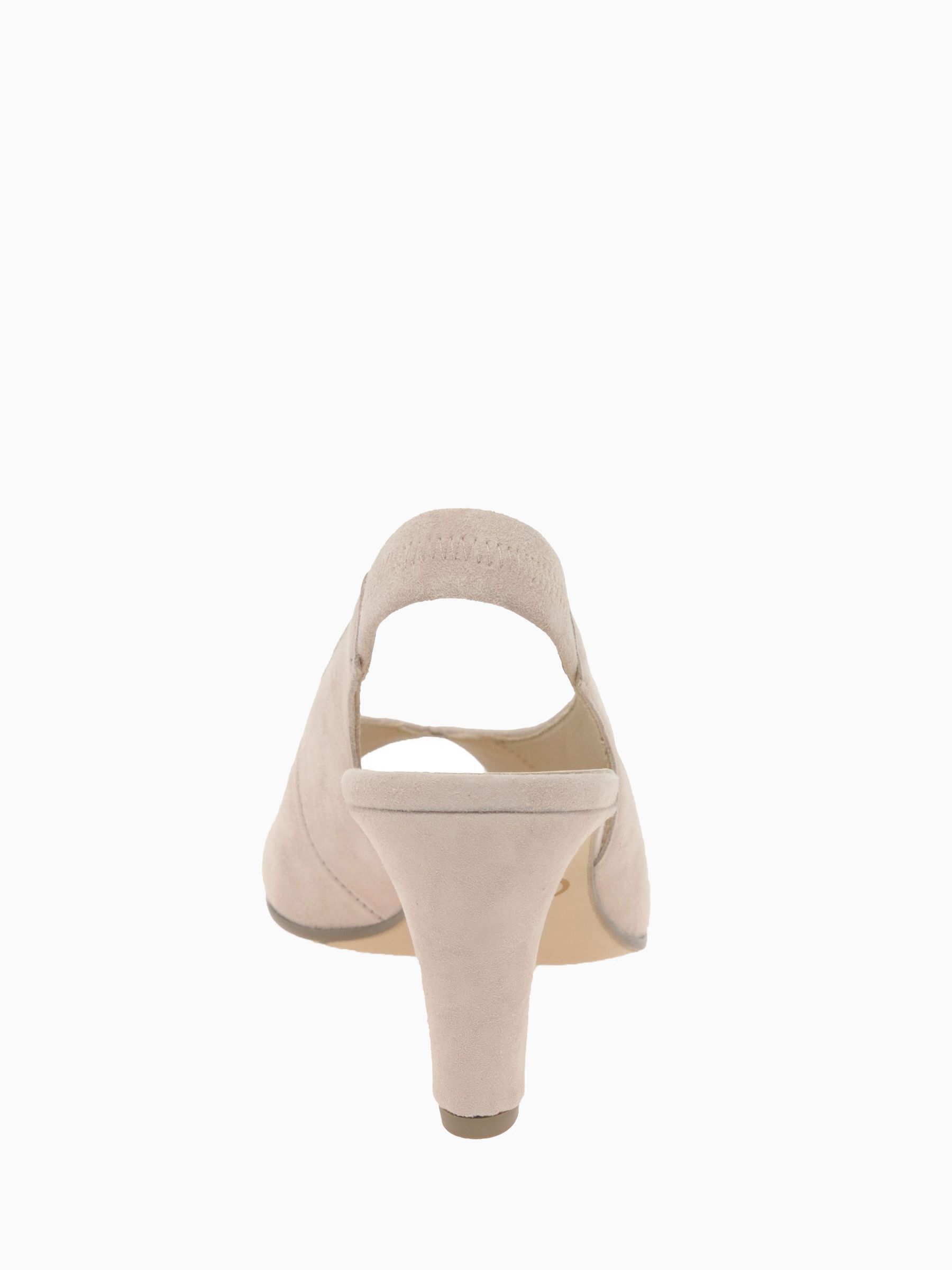 Buy Gabor Pink Eternity Rouge Suede Slingback Sandals from the Next UK ...