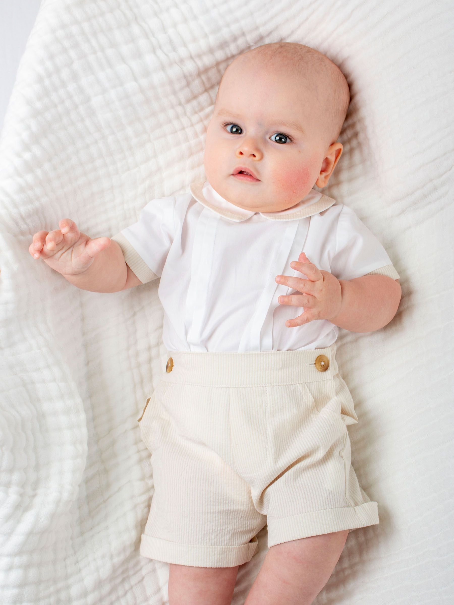 Buy Trotters London White Little 100% Cotton Rupert Set from the Next ...