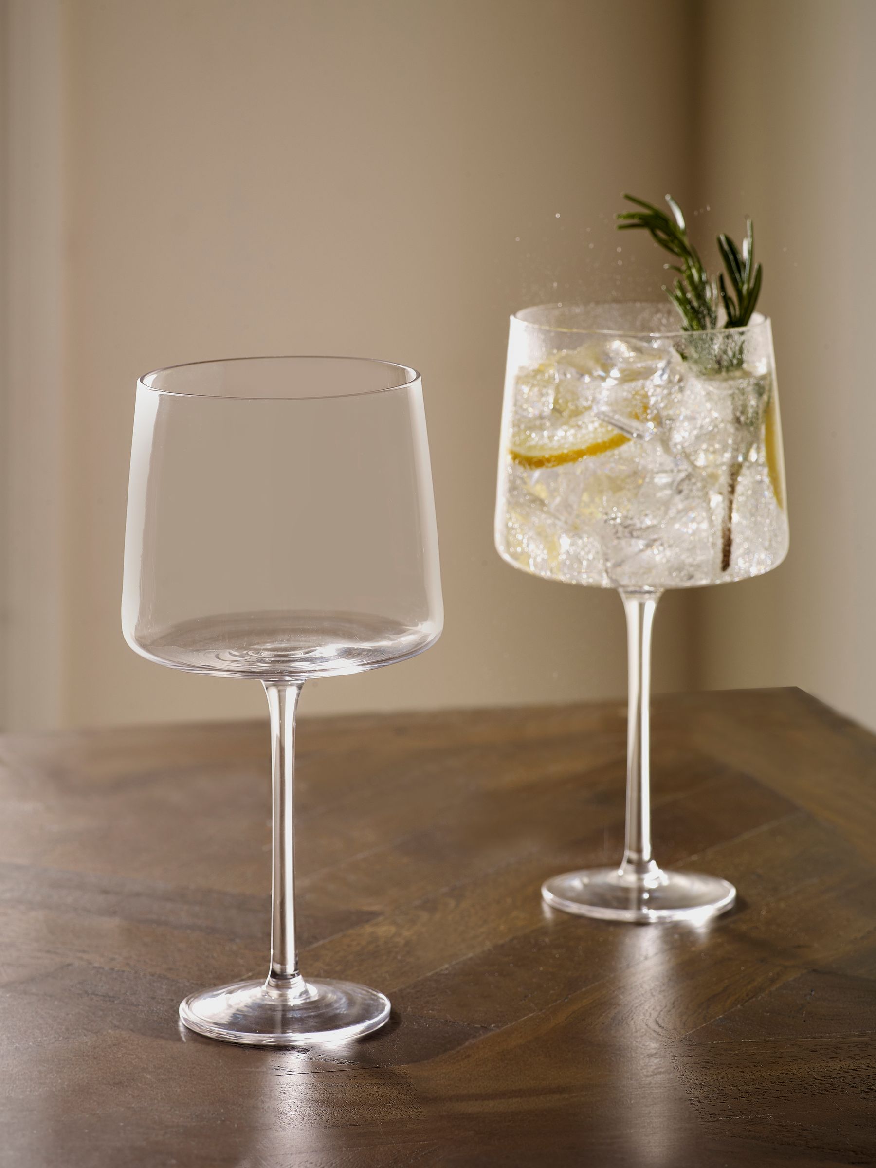 Buy Set of 2 Clear Angular Gin Glasses from the Next UK online shop