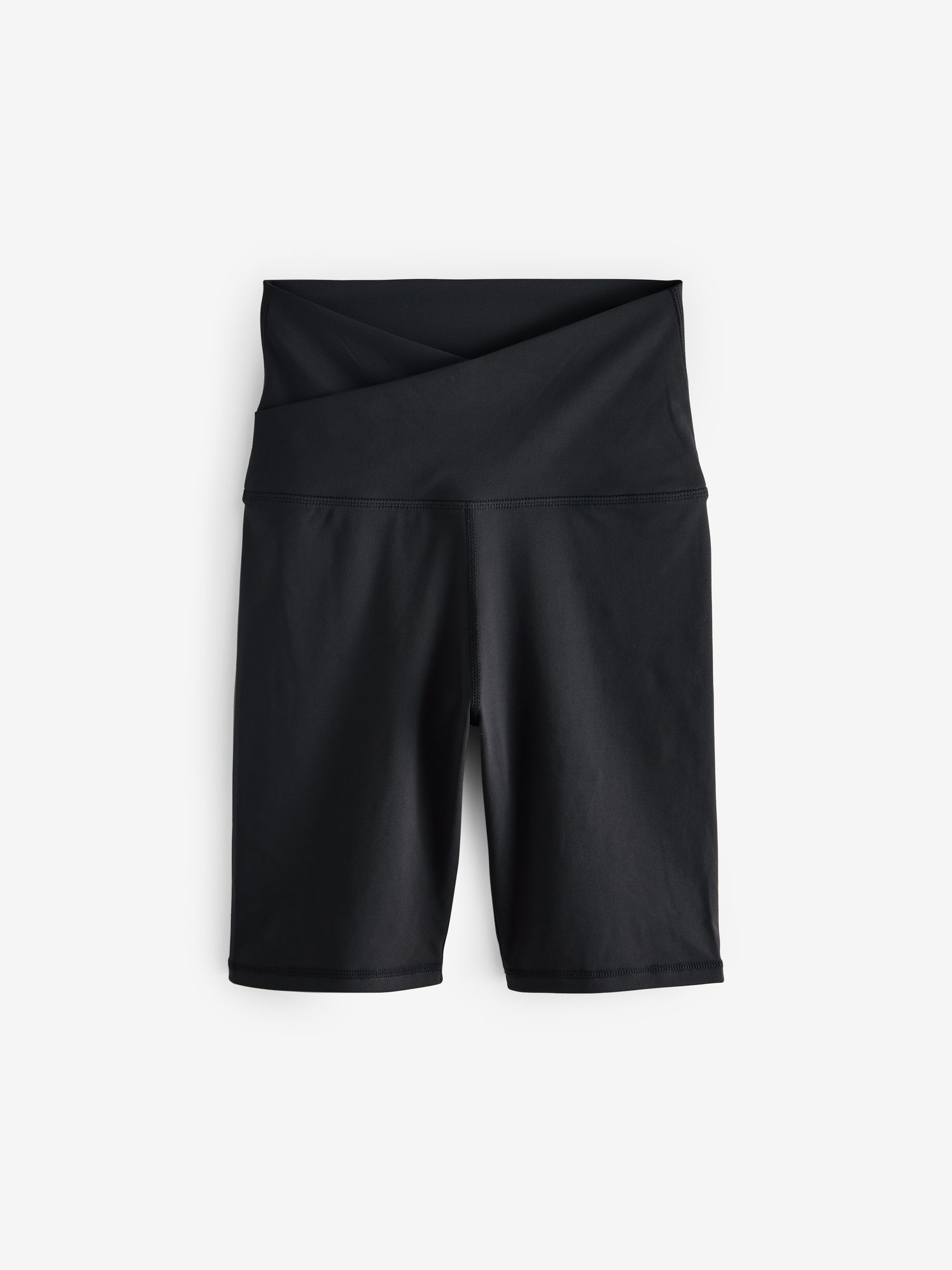 Buy Black Active Sports Wrap Waist Cycling Shorts from the Next UK ...
