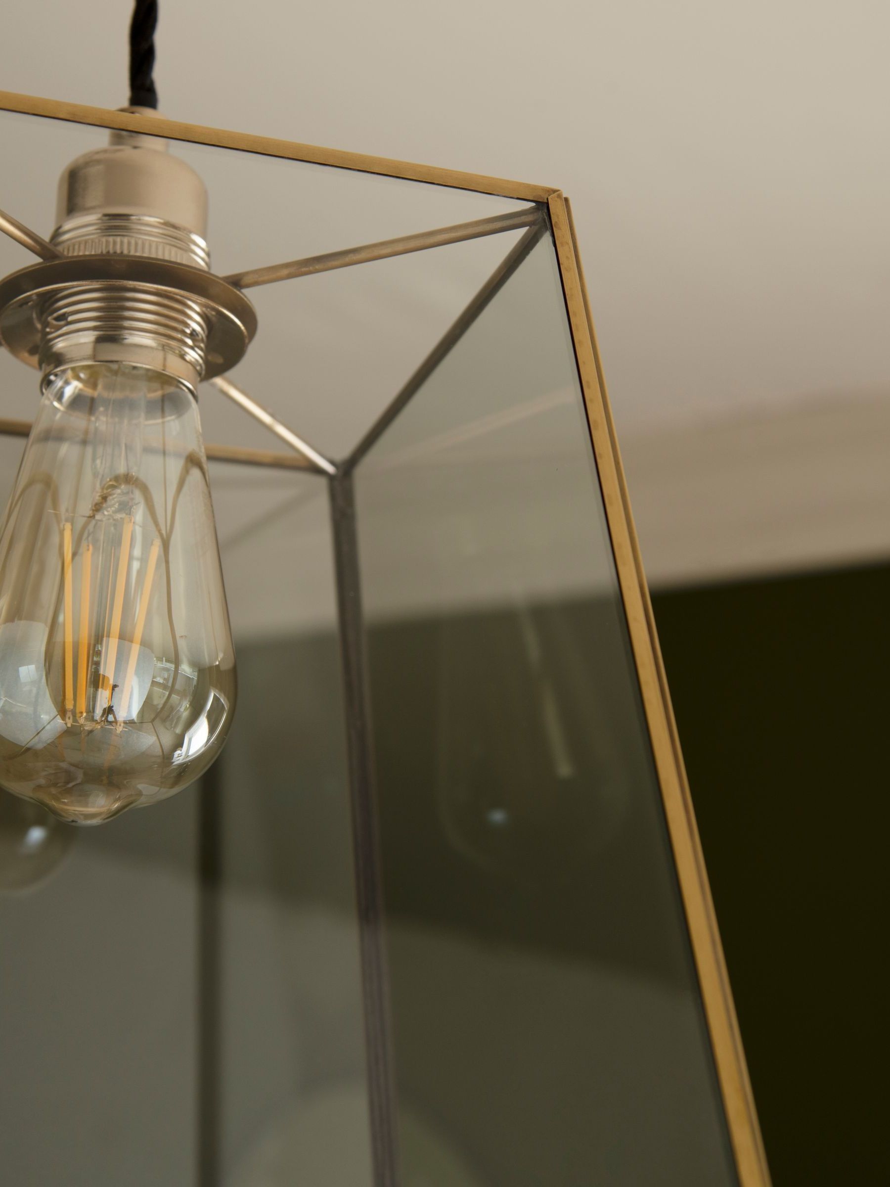 Buy Brass Warwick Easy Fit Pendant Lamp Shade from the Next UK online shop