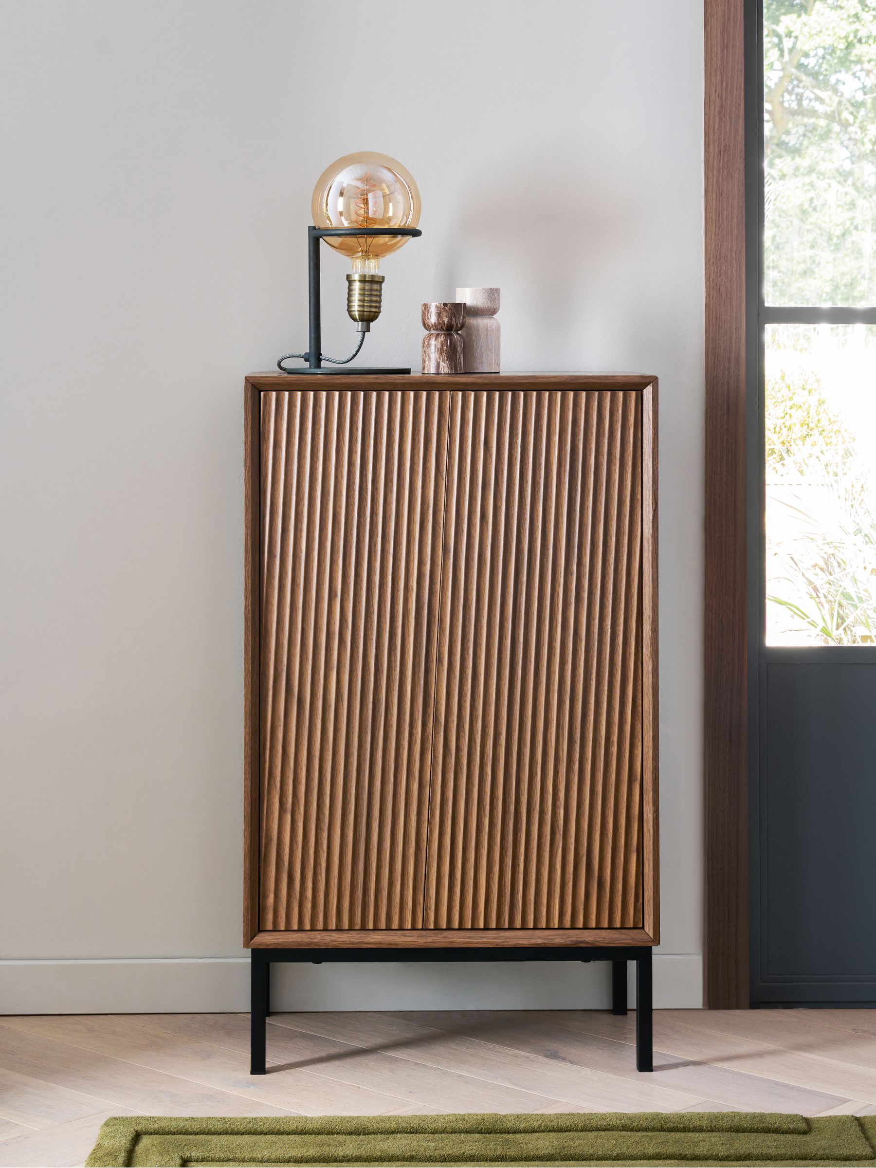 Buy Dark Marlow Marlow Oak Effect Cabinet from the Next UK online shop