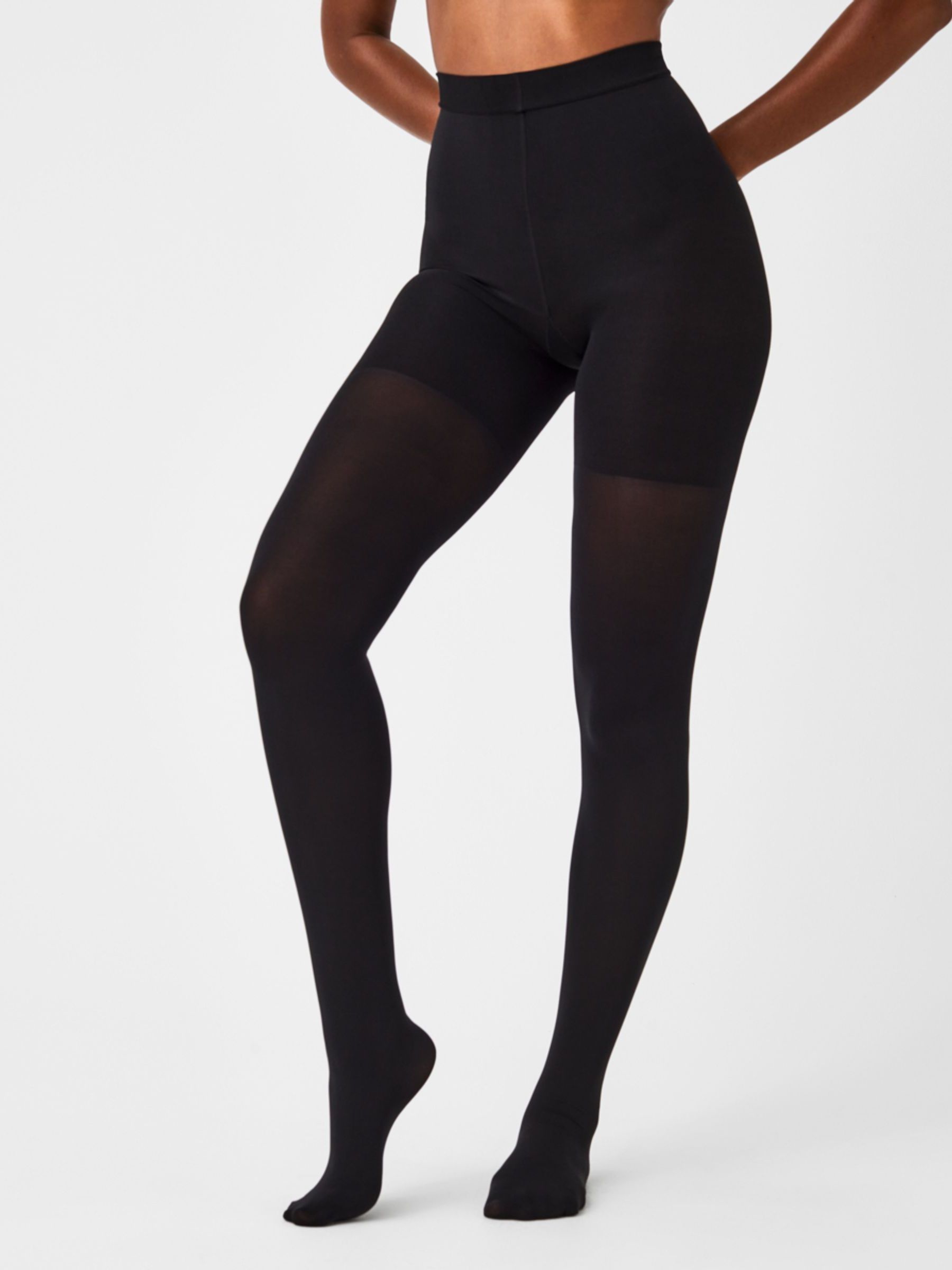 Buy SPANX Black Tight-End Tights®, High-Waisted Tights from the Next UK ...