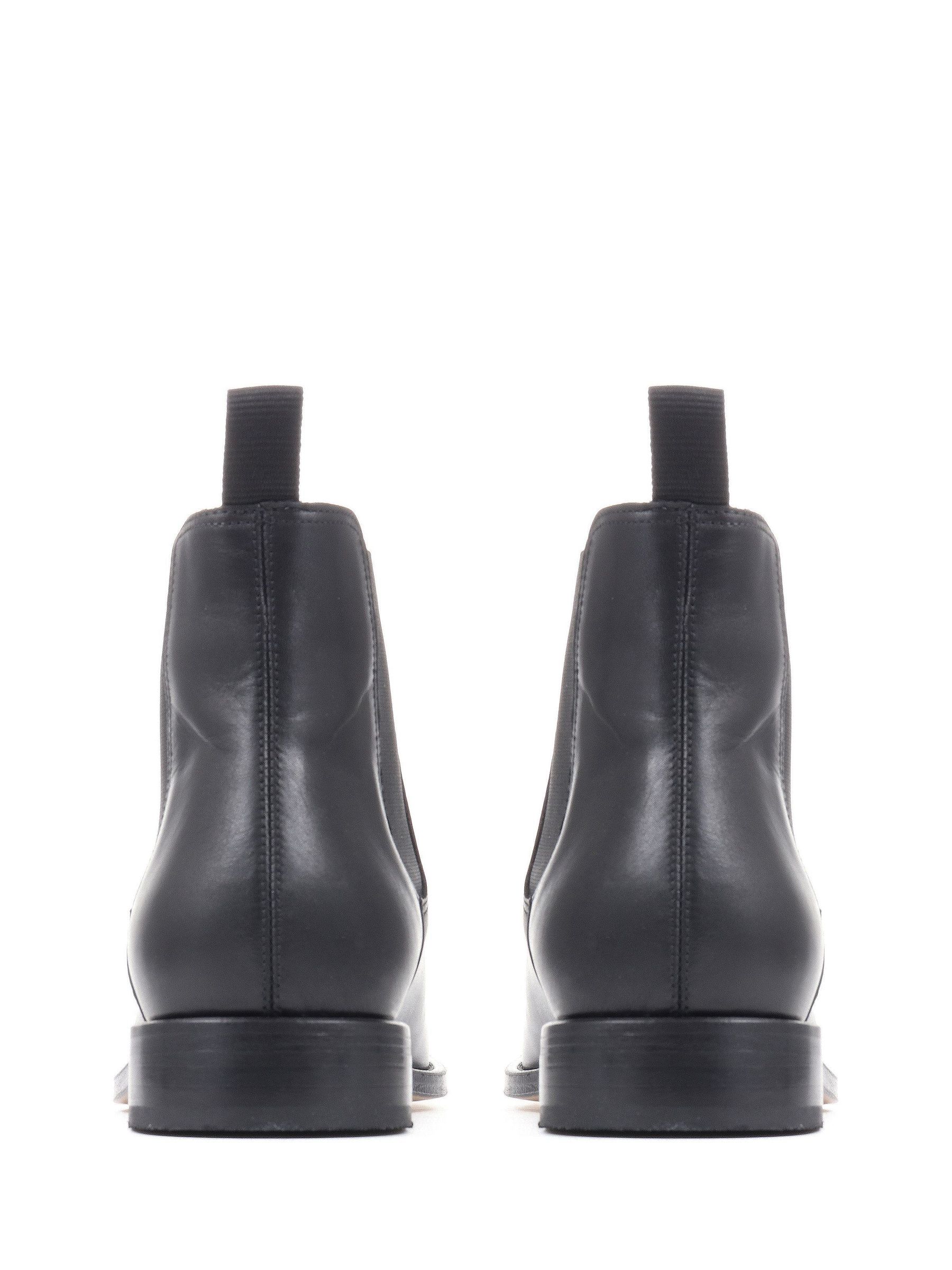 Buy Jones Bootmaker Black Cheltenham Handmade Chelsea Boots from the ...