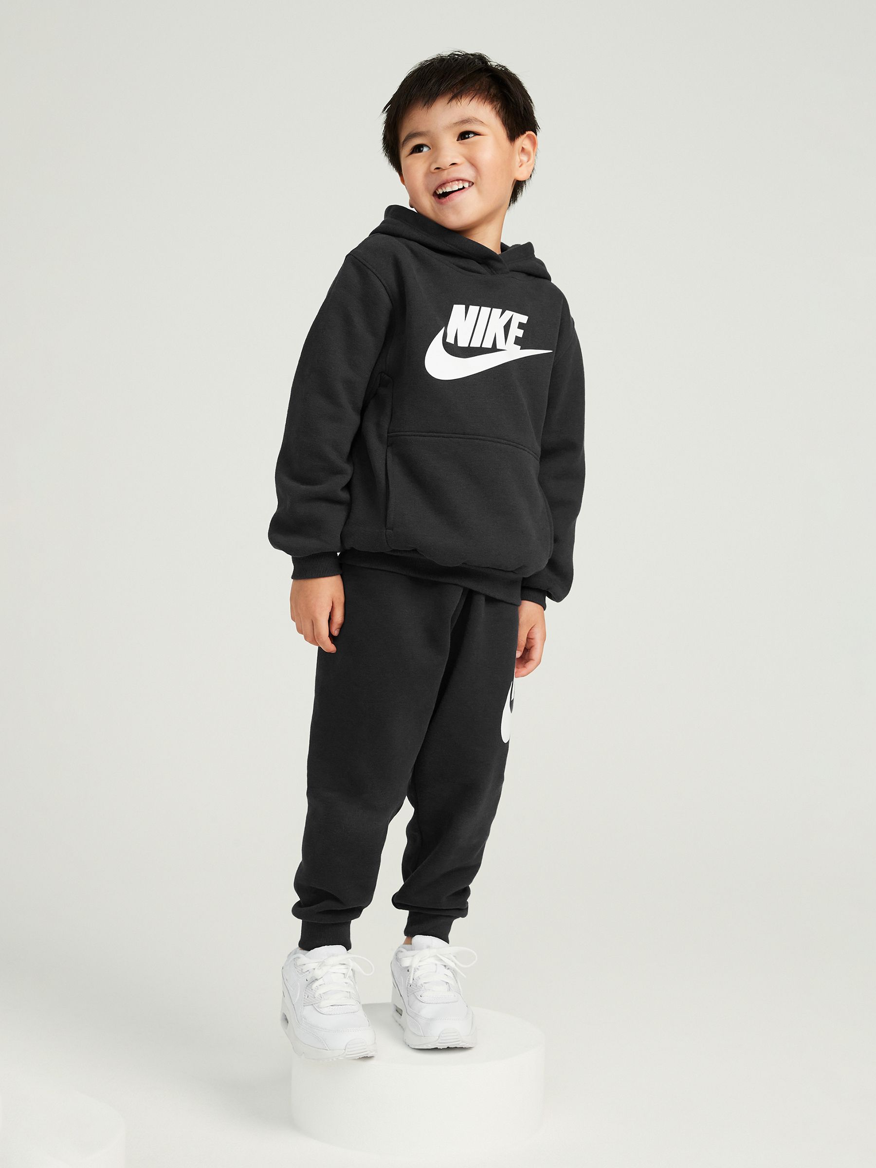 Buy Nike Black Little Kids Club Fleece Tracksuit Set from the Next UK ...