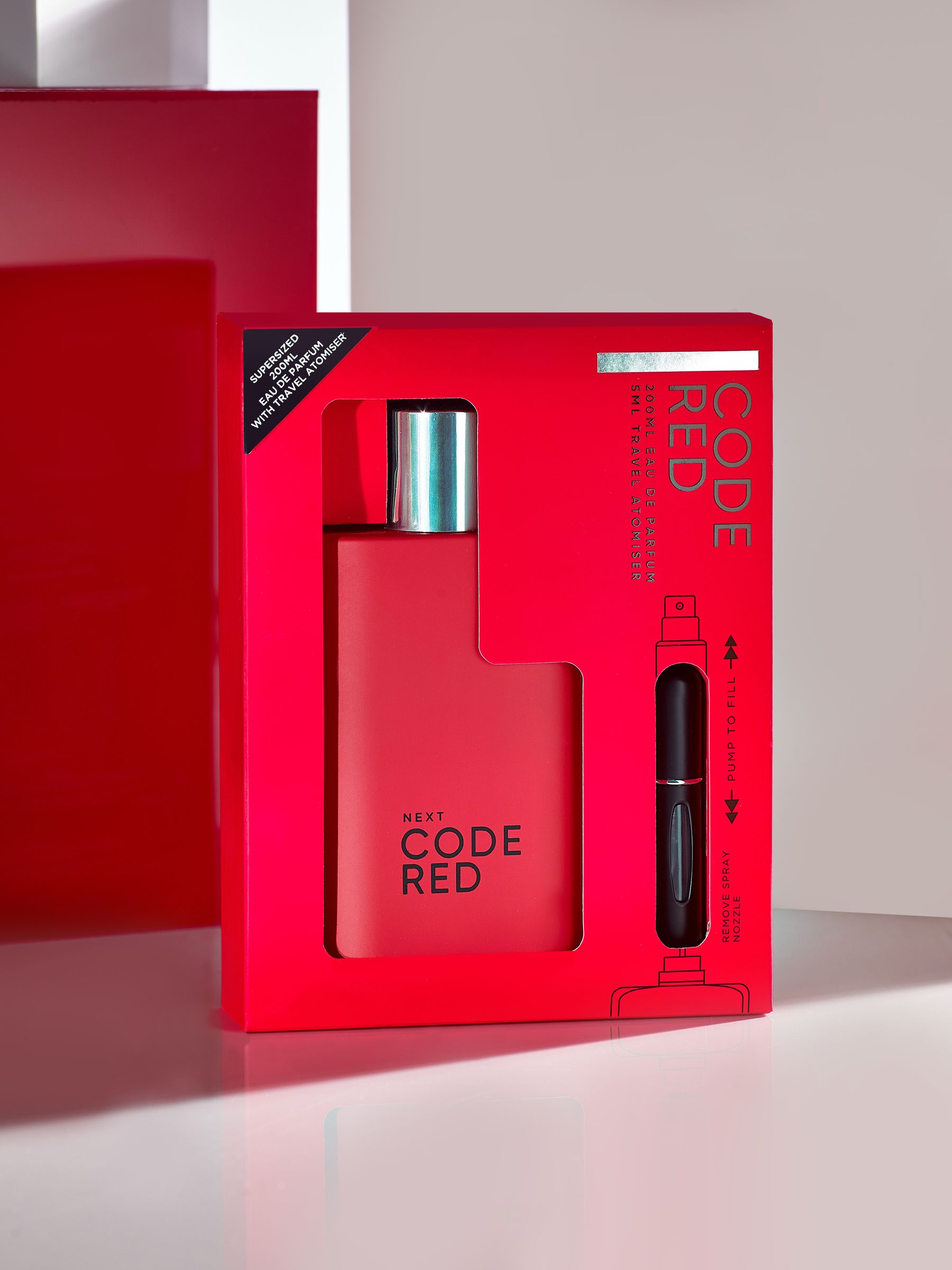 Buy Code Red 200ml Eau de Parfum and 5ml Travel Atomiser Gift Set from ...