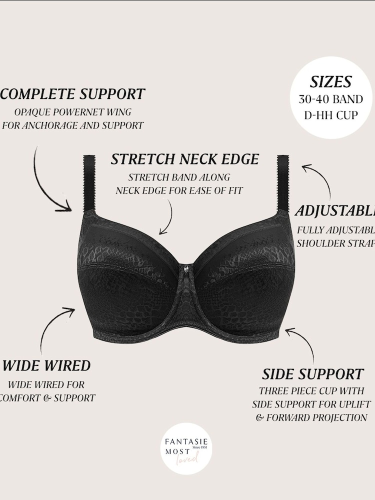 Buy Fantasie Envisage Underwire Full Cup Side Support Bra from the Next ...