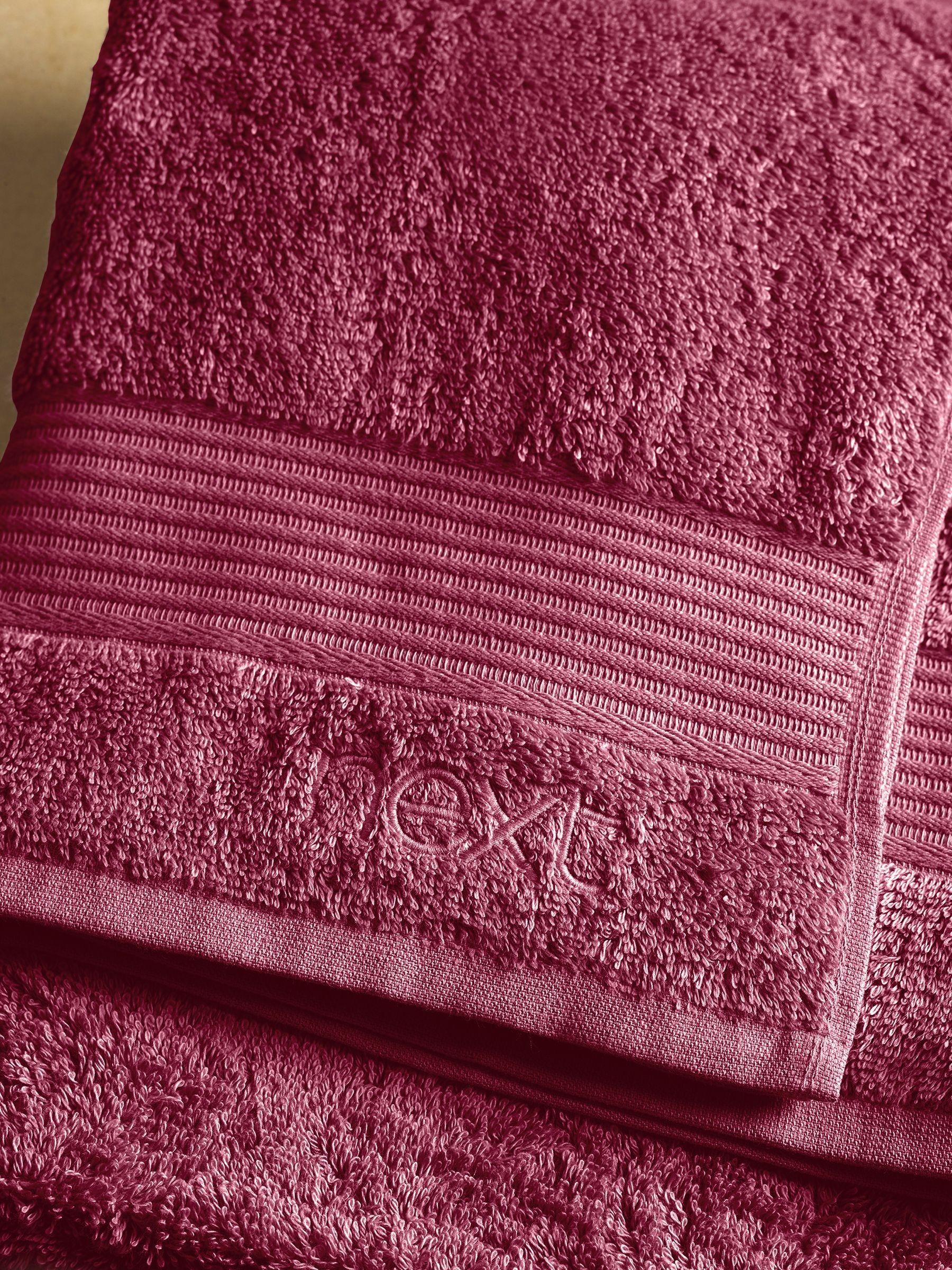 Buy Pink Faded Rose Egyptian Cotton Towel from the Next UK online shop