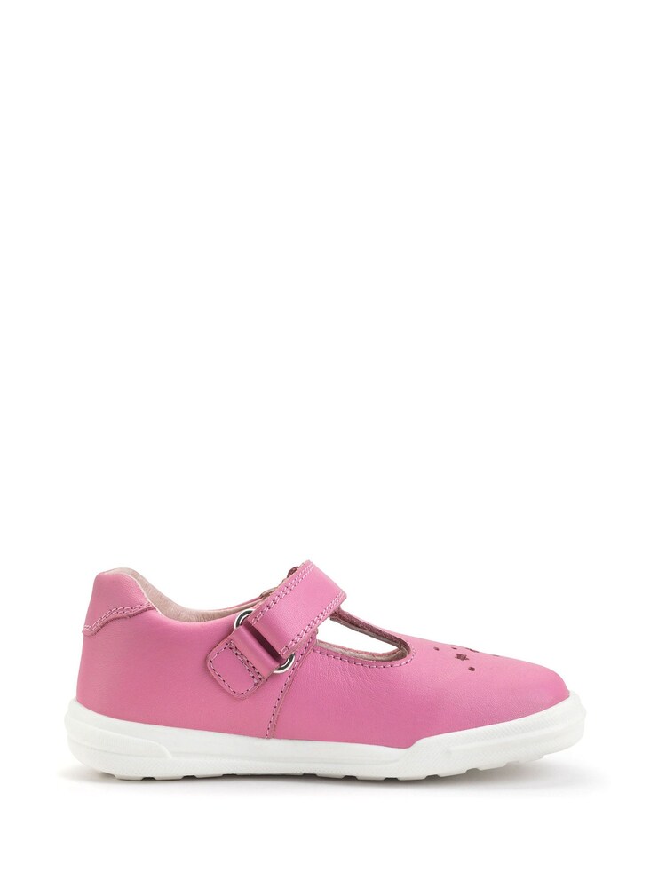 Buy Start Rite Pink Playground Pink Leather T-Bar Shoes from the Next ...