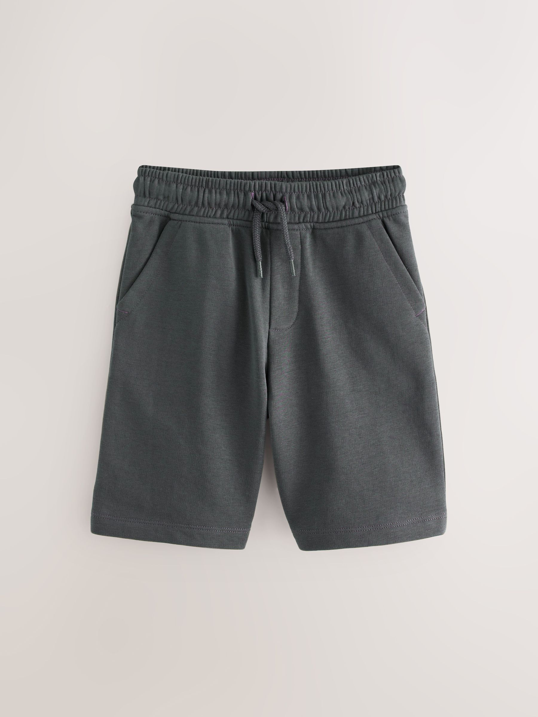 Buy Grey Charcoal Regular Fit Basic Shorts (3-16yrs) from Next Australia