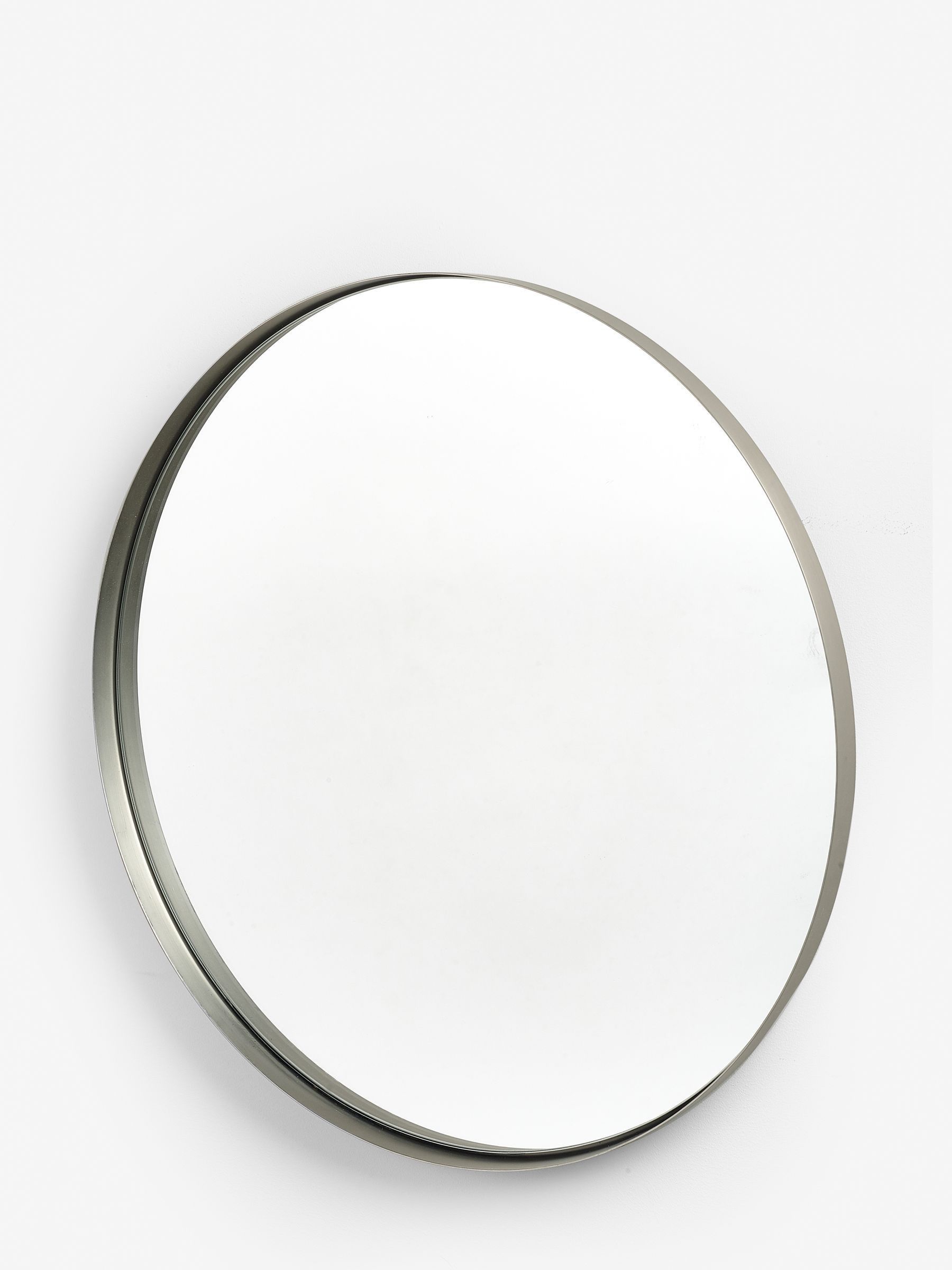 Buy Silver Chrome Round Wall Mirror from Next Australia