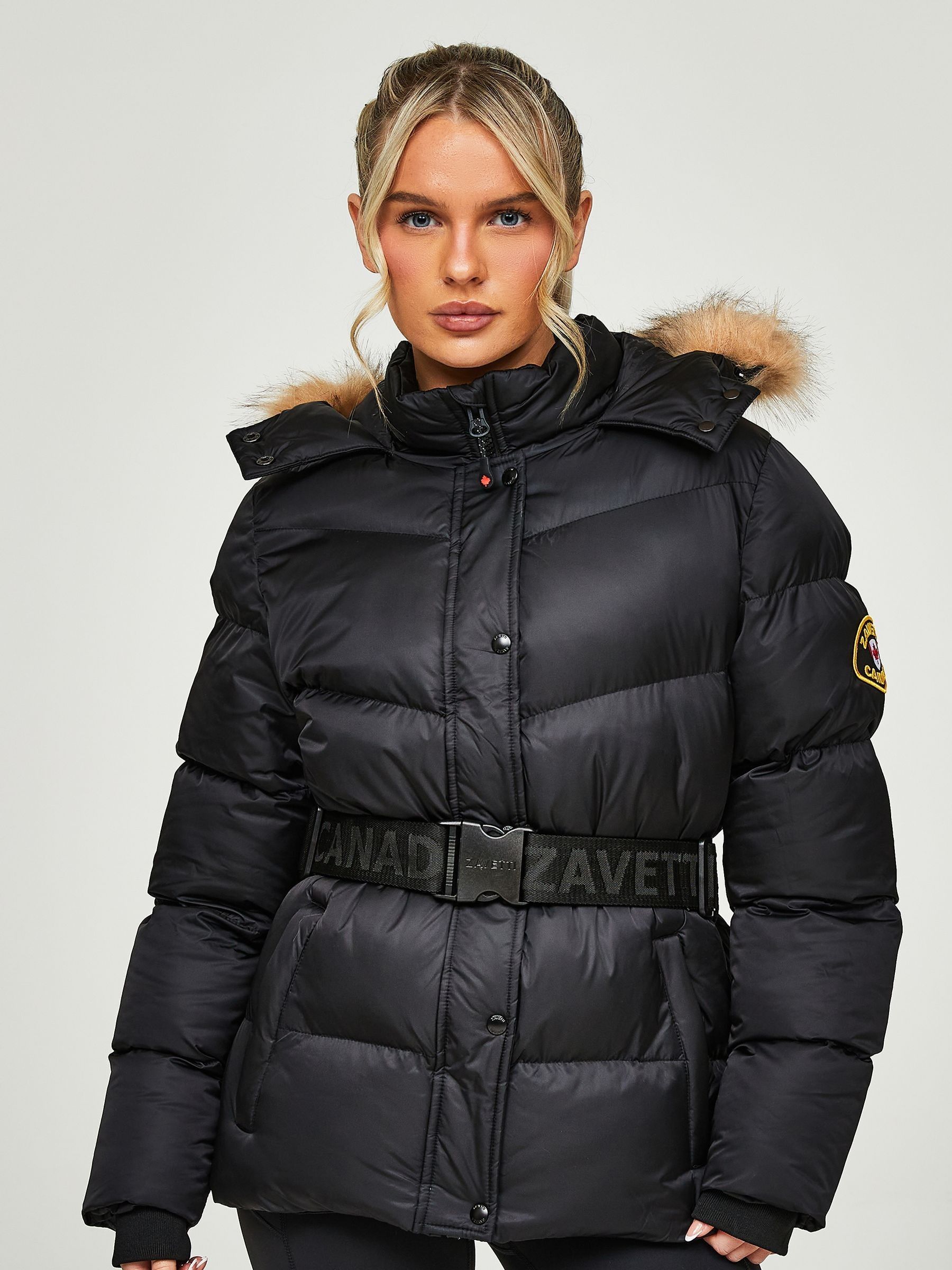 Buy Zavetti Canada Womens Okawa Puffer Black Jacket from the Next UK ...