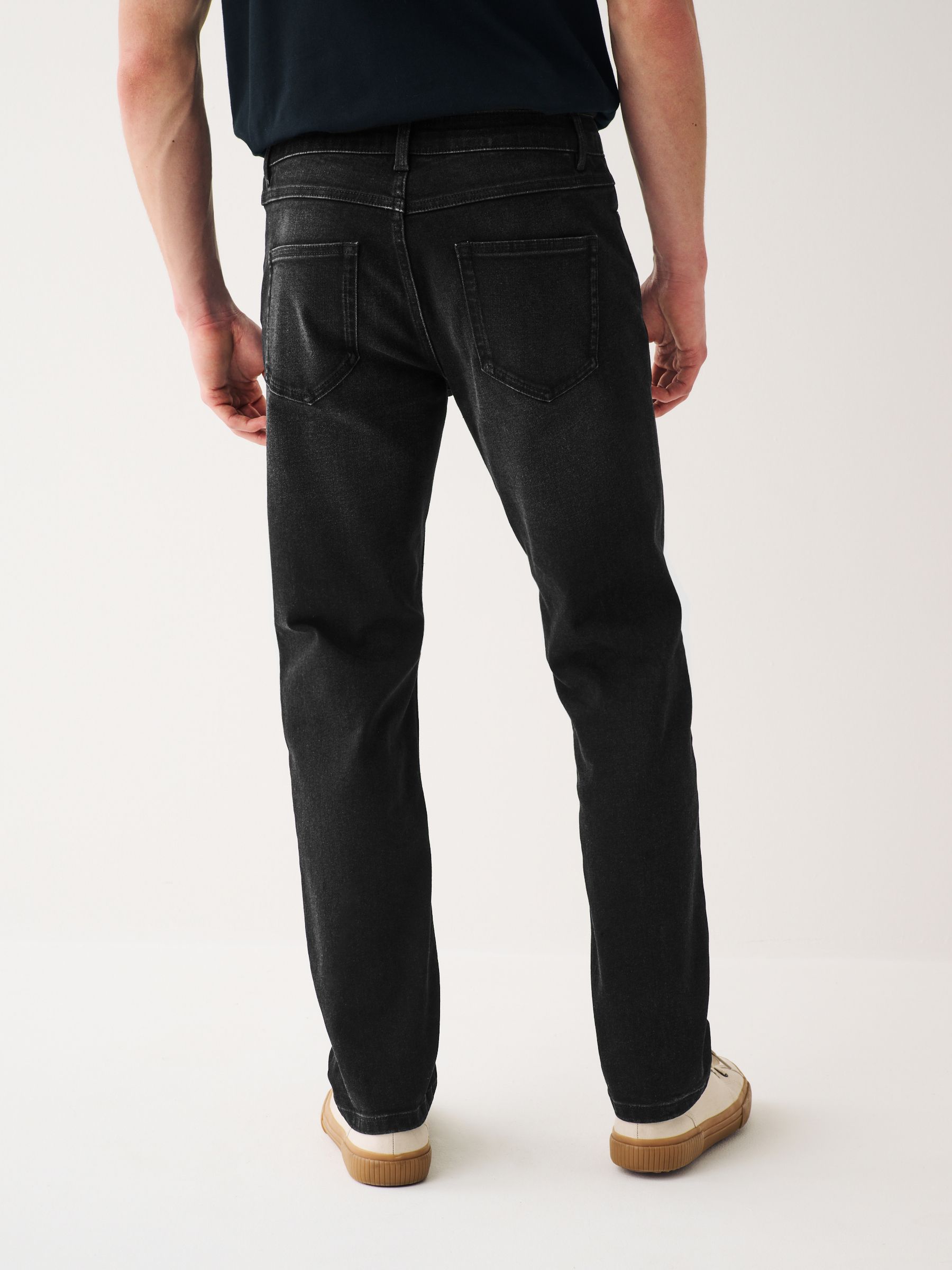 Buy Black Slim Fit Essential Stretch Jeans from the Next UK online shop