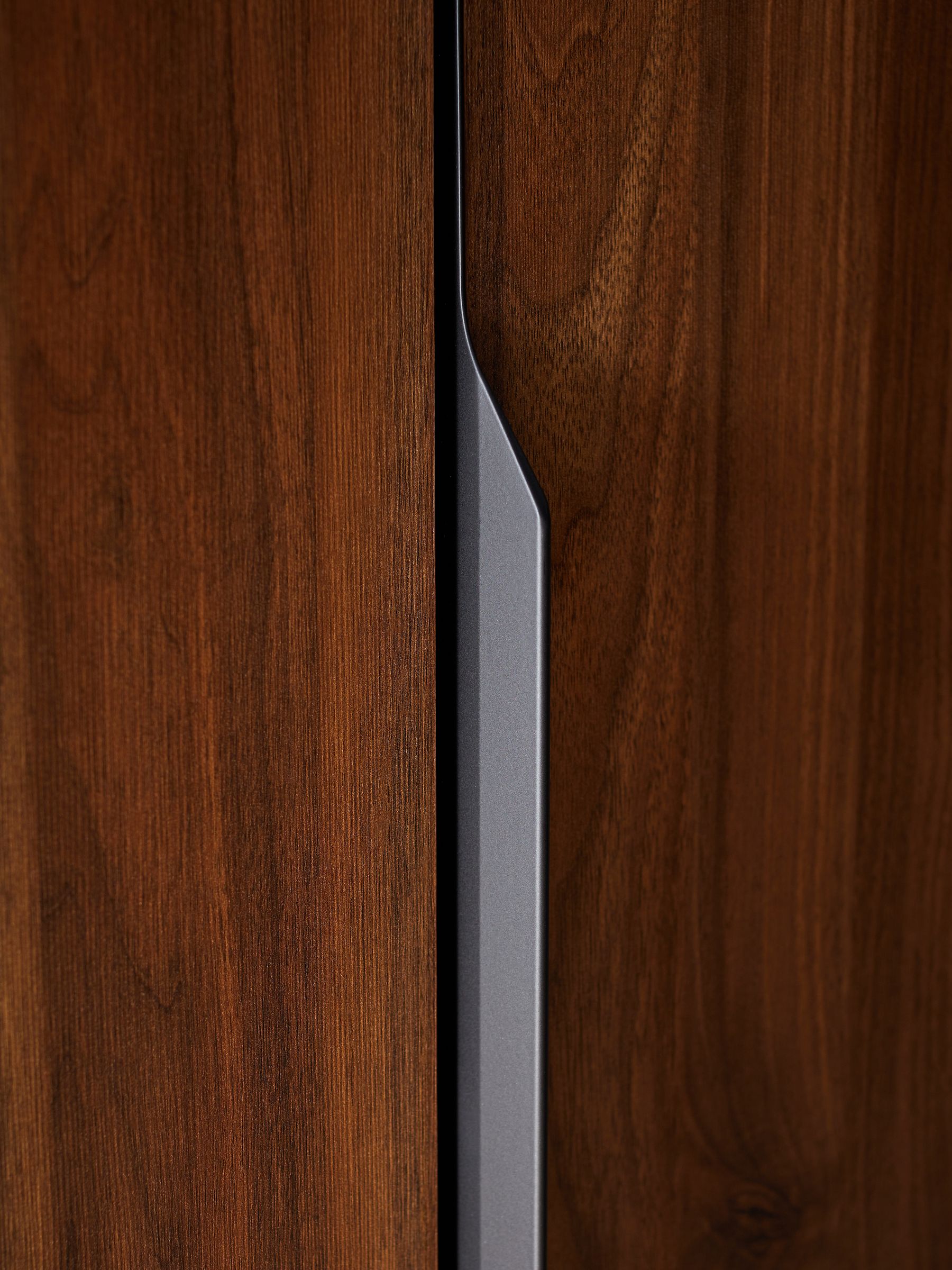 Buy MADE.COM Walnut Effect Damien Double, 1 Drawer Wardrobe from Next ...
