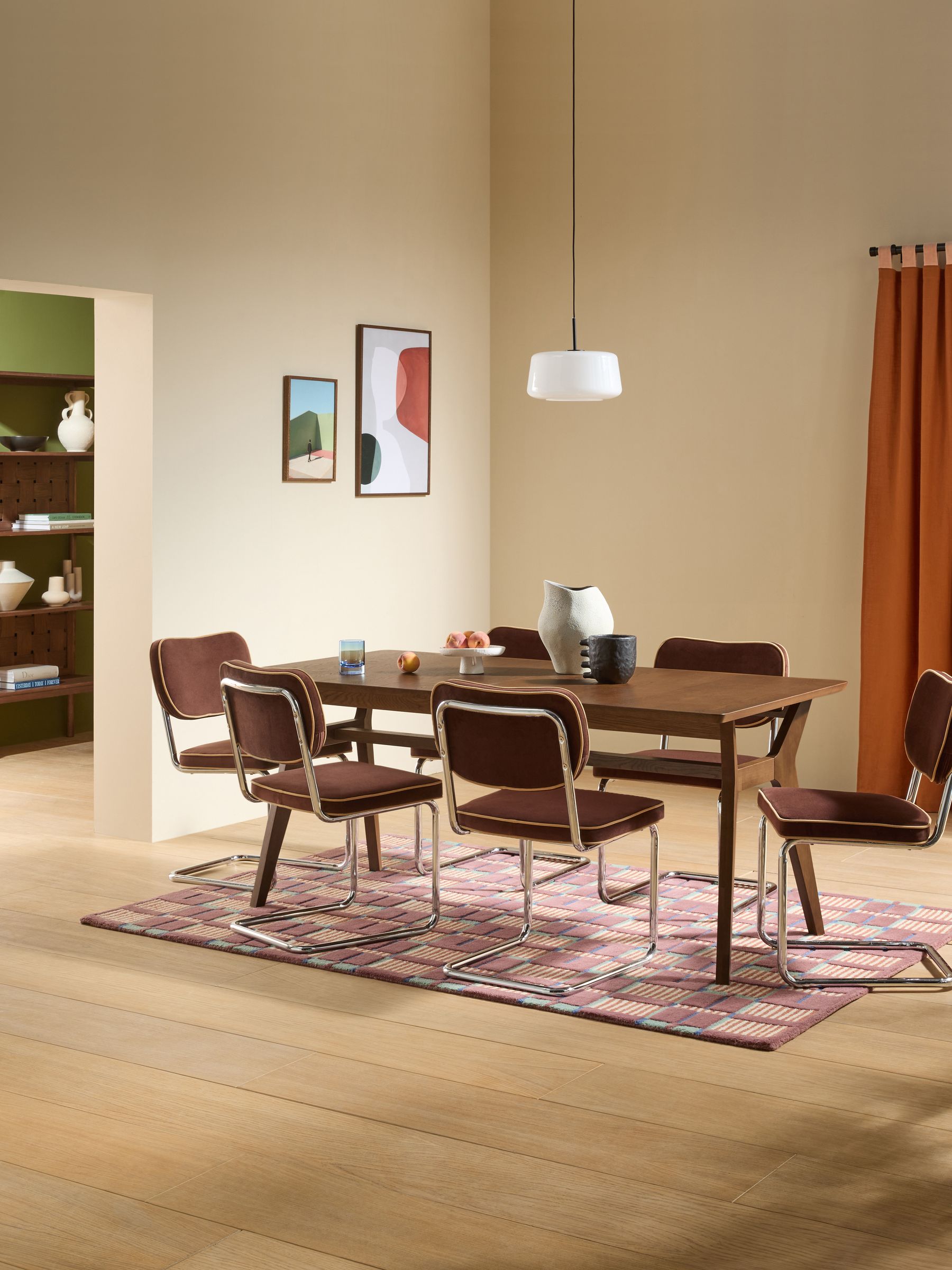 Buy MADE.COM Dark Oak Jenson Extendable 6 to 8 Seater Rectangle Dining ...