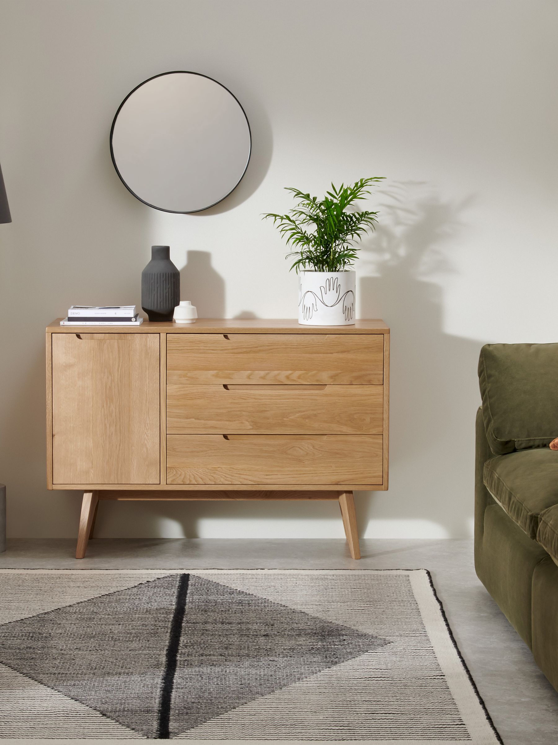 Buy MADE.COM Oak Jenson Compact Sideboard from the Next UK online shop