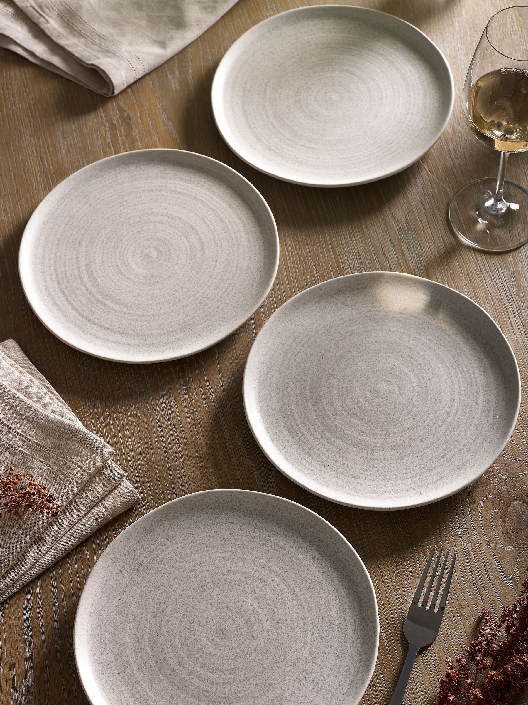 Buy Stone Kya Dinnerware Set of 4 Side Plates from the Next UK online shop