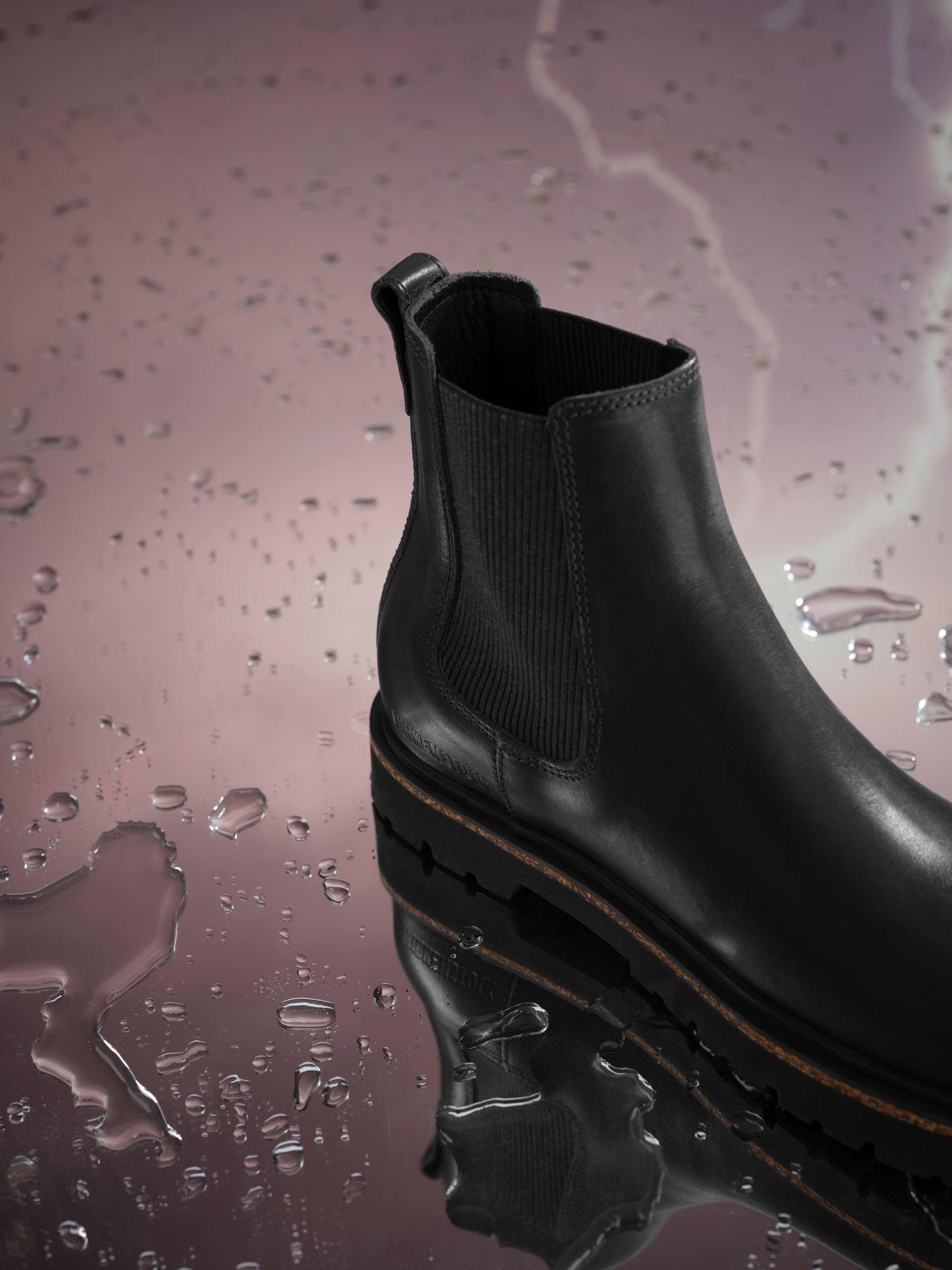 Buy Birkenstock Black Highwood Leather Chelsea Boots from the Next UK ...