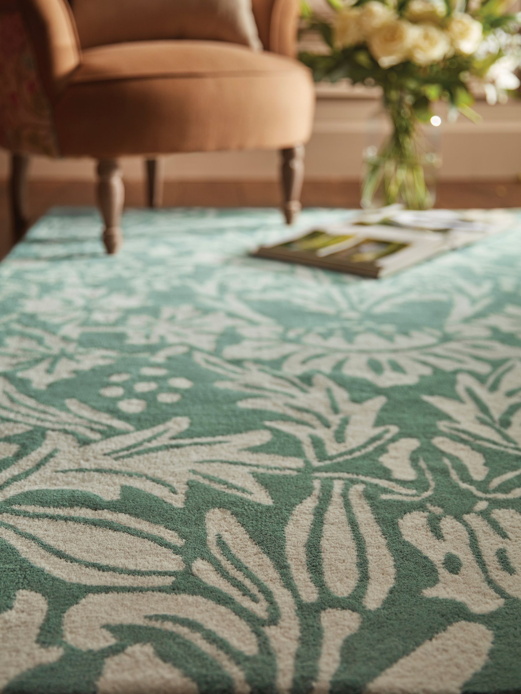 Buy Origins Teal Blue Heritage Rug from the Next UK online shop