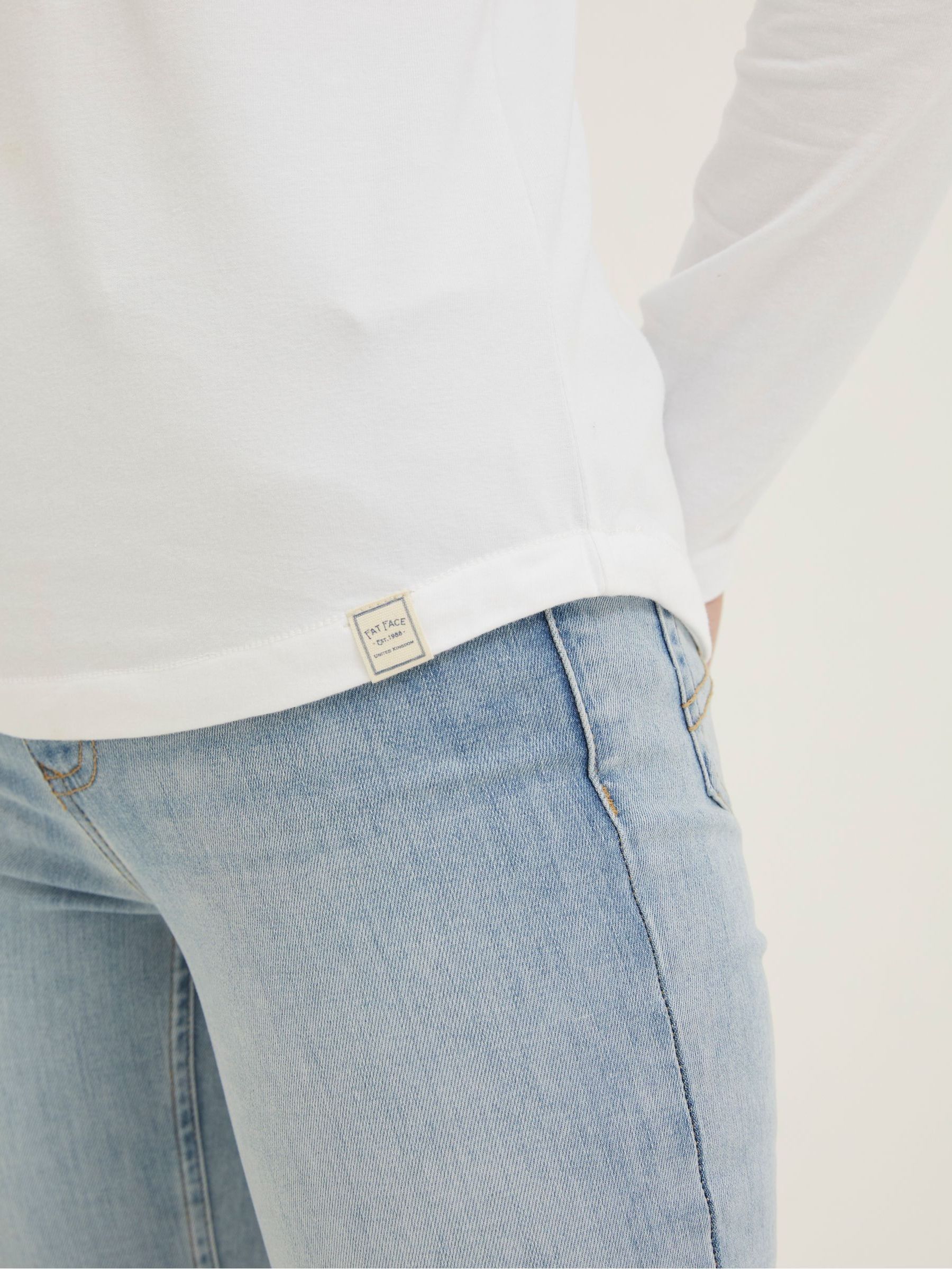 Buy FatFace Bree White T-Shirt from the Next UK online shop