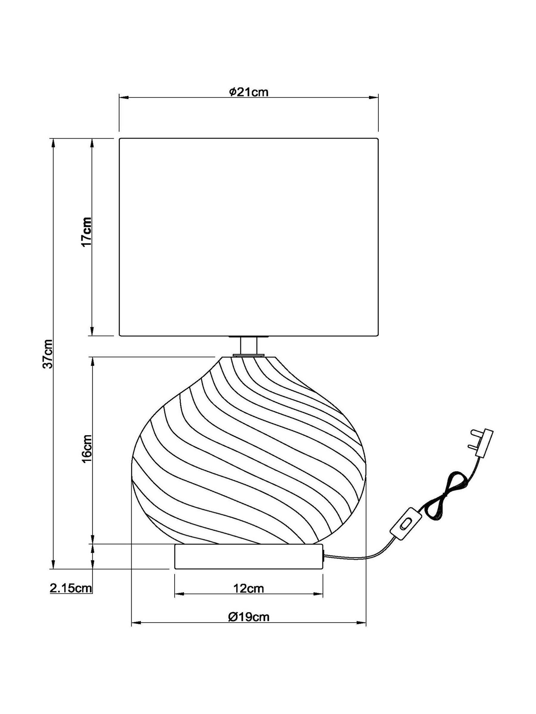Buy Blue Freya Table Lamp from the Next UK online shop