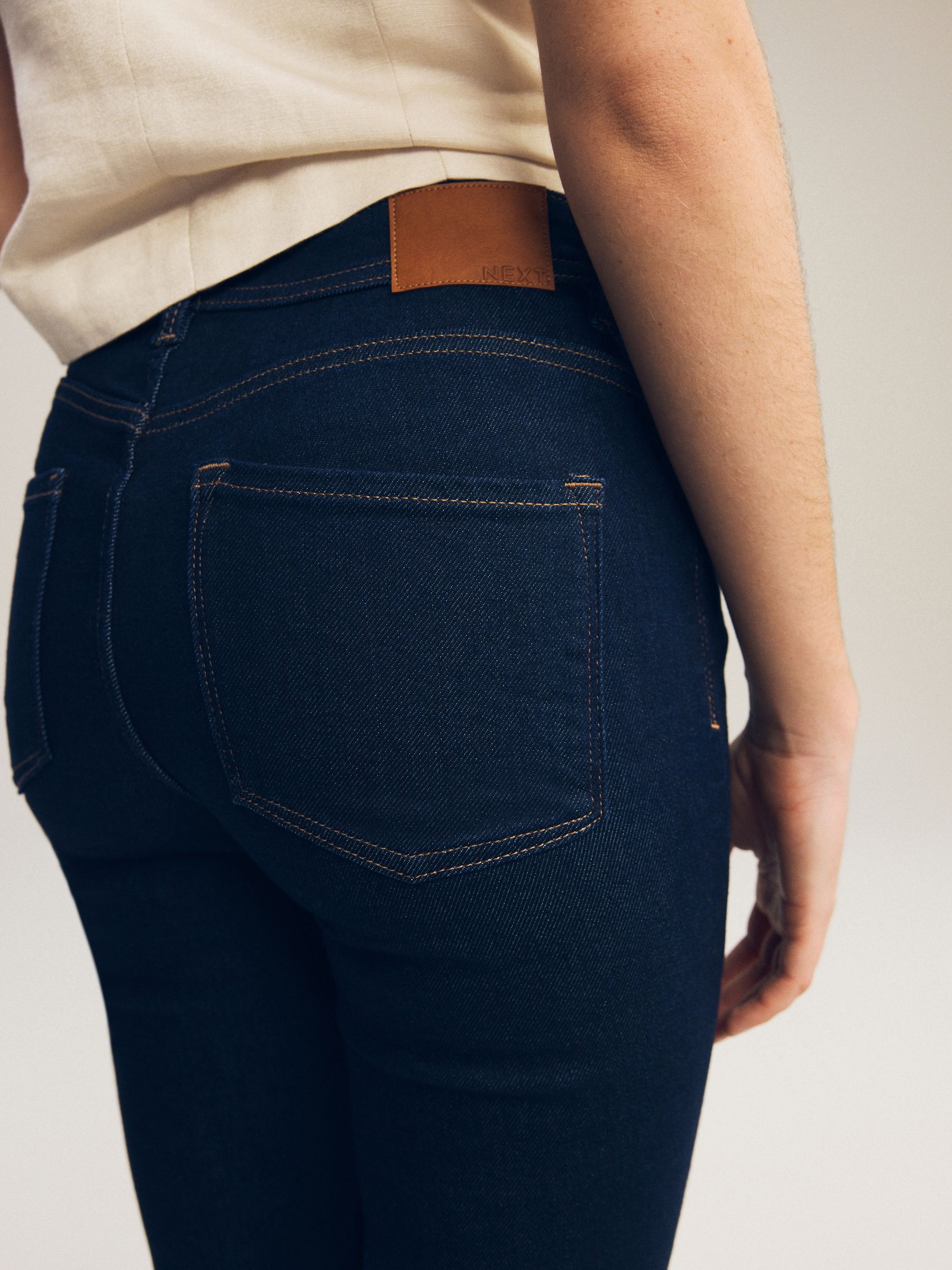Buy Dark Blue Supersoft Skinny Jeans from the Next UK online shop