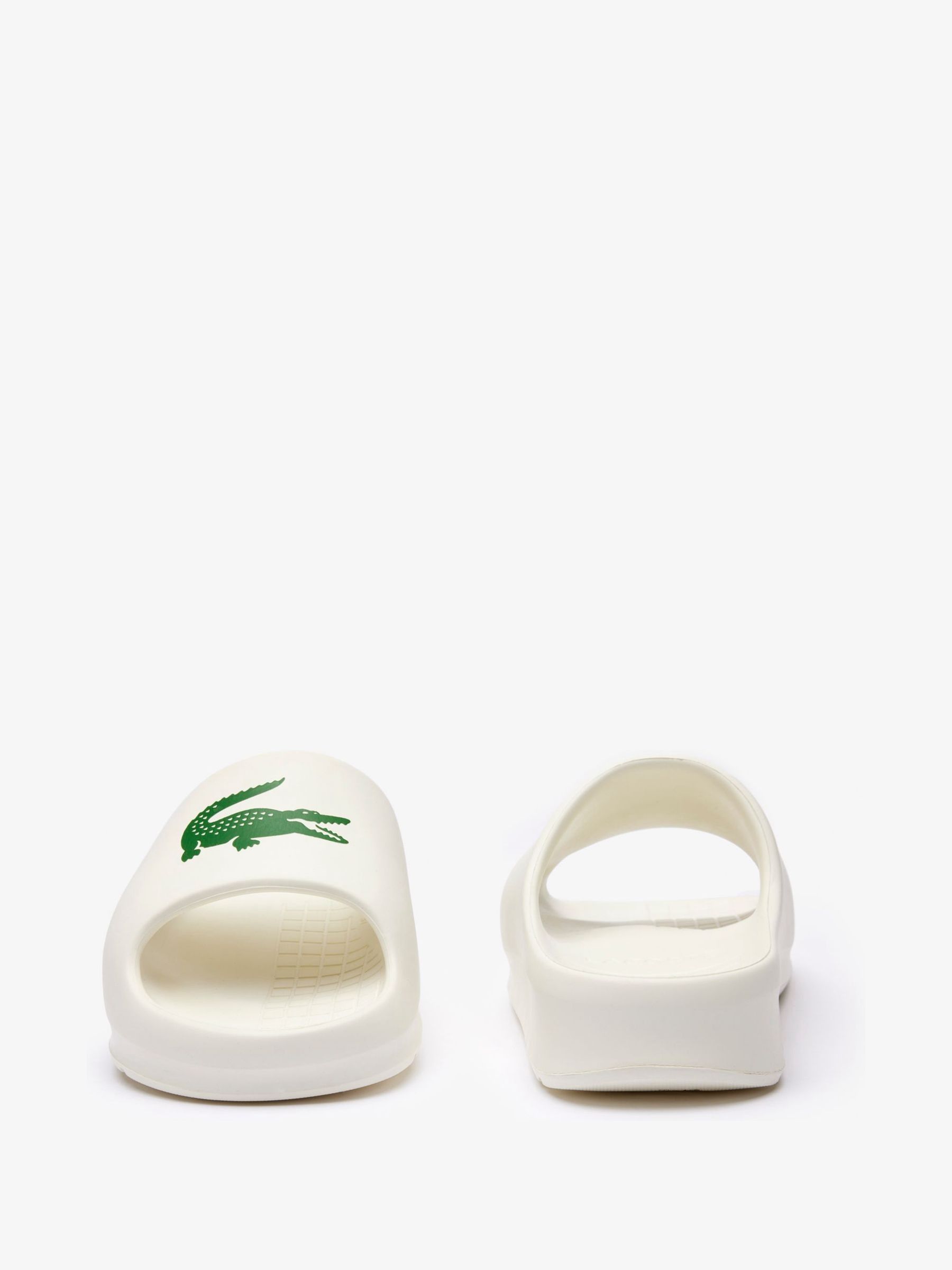 Lacoste white sandals store