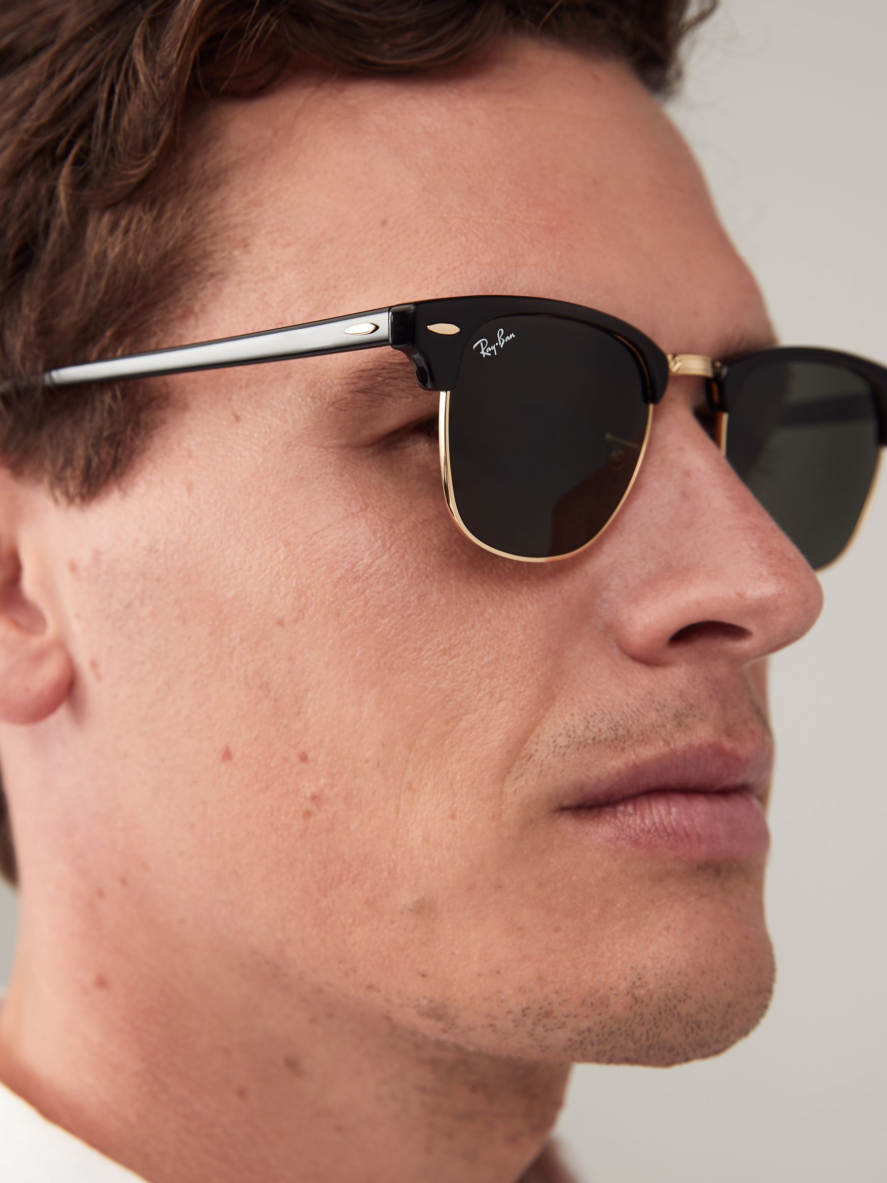 Buy Ray-Ban Black & Gold Sunglasses from the Next UK online shop