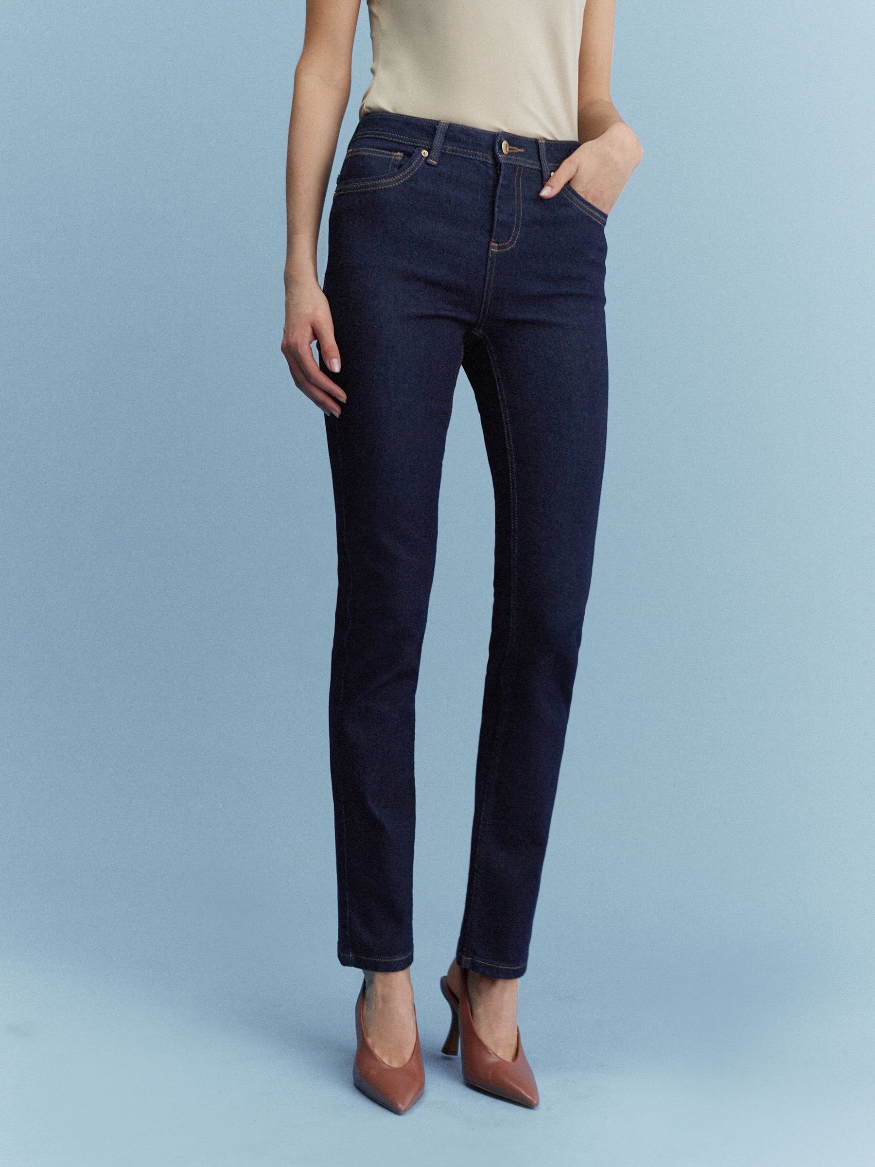 Buy Rinse Blue Slim Supersoft Jeans from the Next UK online shop