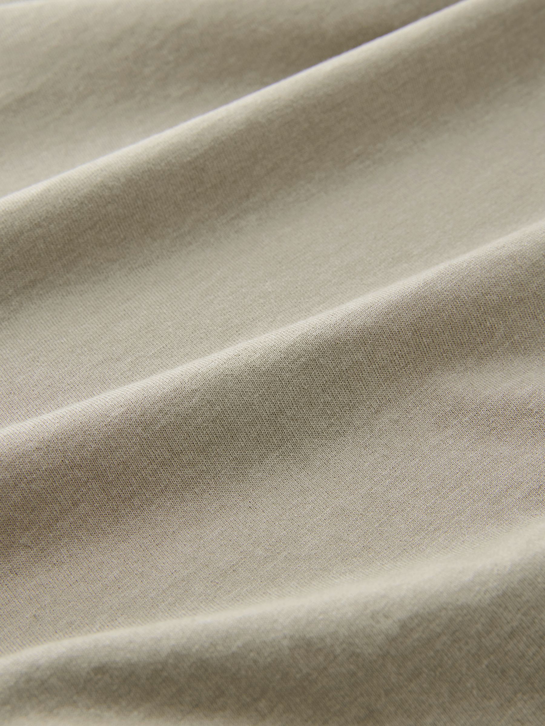 Buy Neutral Marl Regular Fit Long Sleeve Crew Neck T-Shirt from Next ...