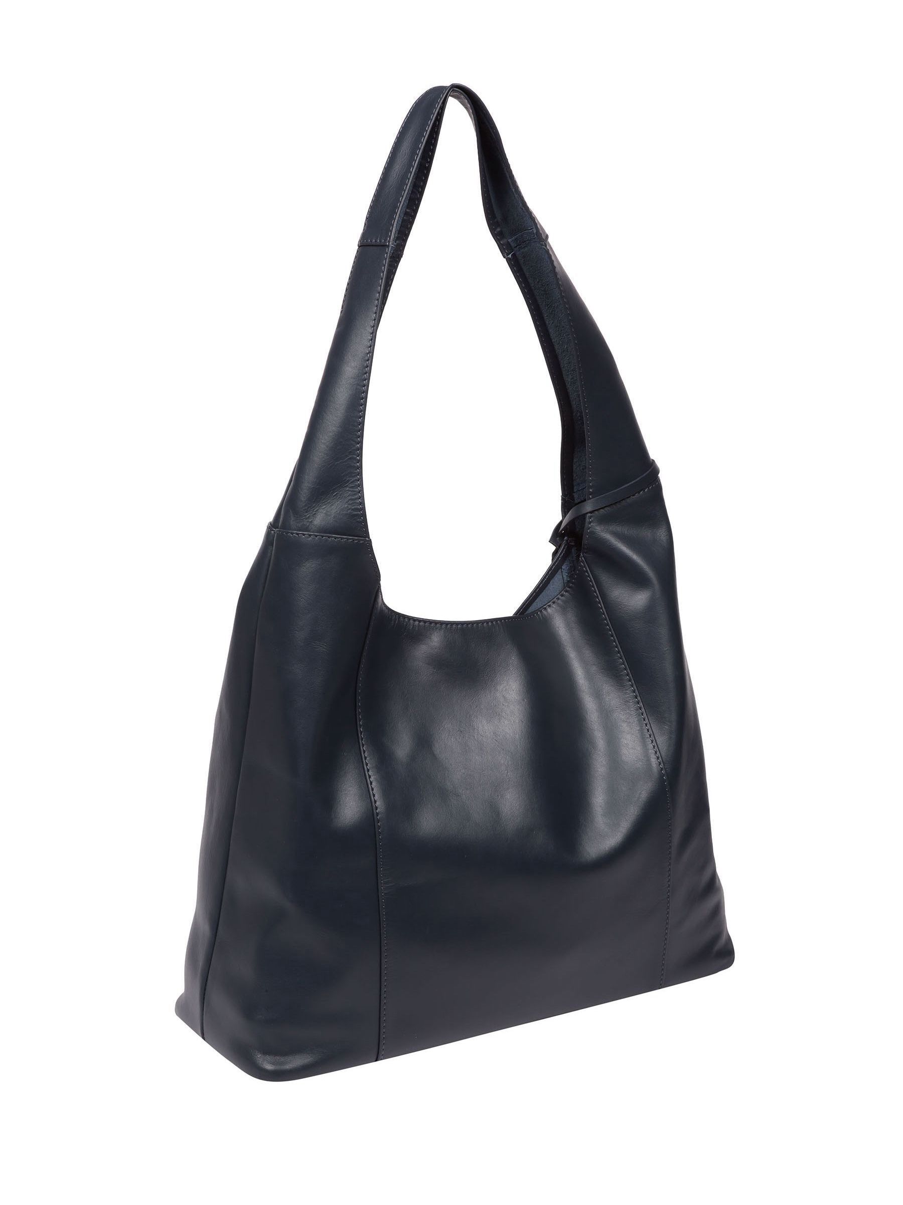 Buy Pure Luxuries London Navy Nina Leather Shoulder Bag from the Next ...