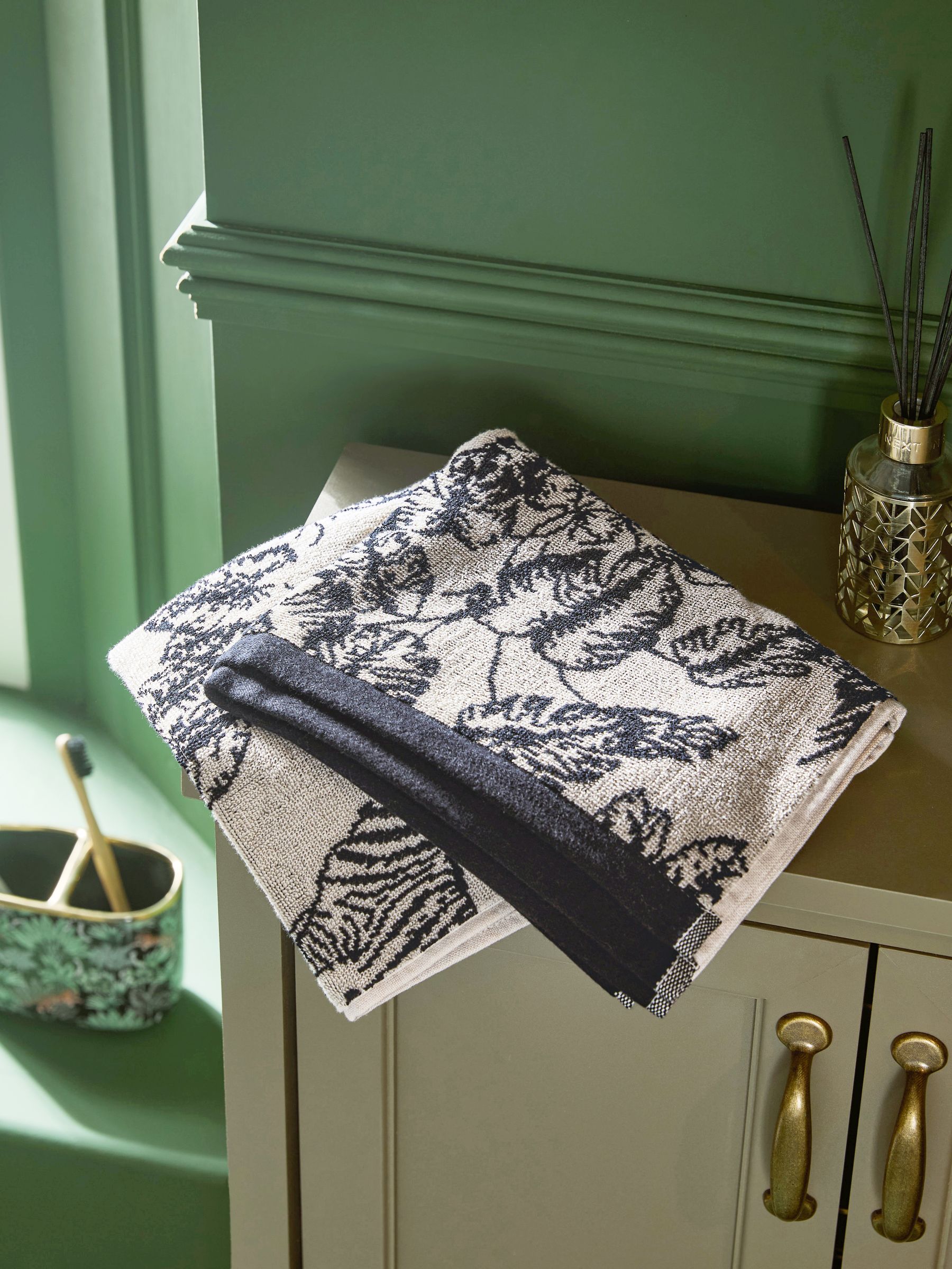 Buy Monochrome Safari 100% Cotton Towel from Next New Zealand