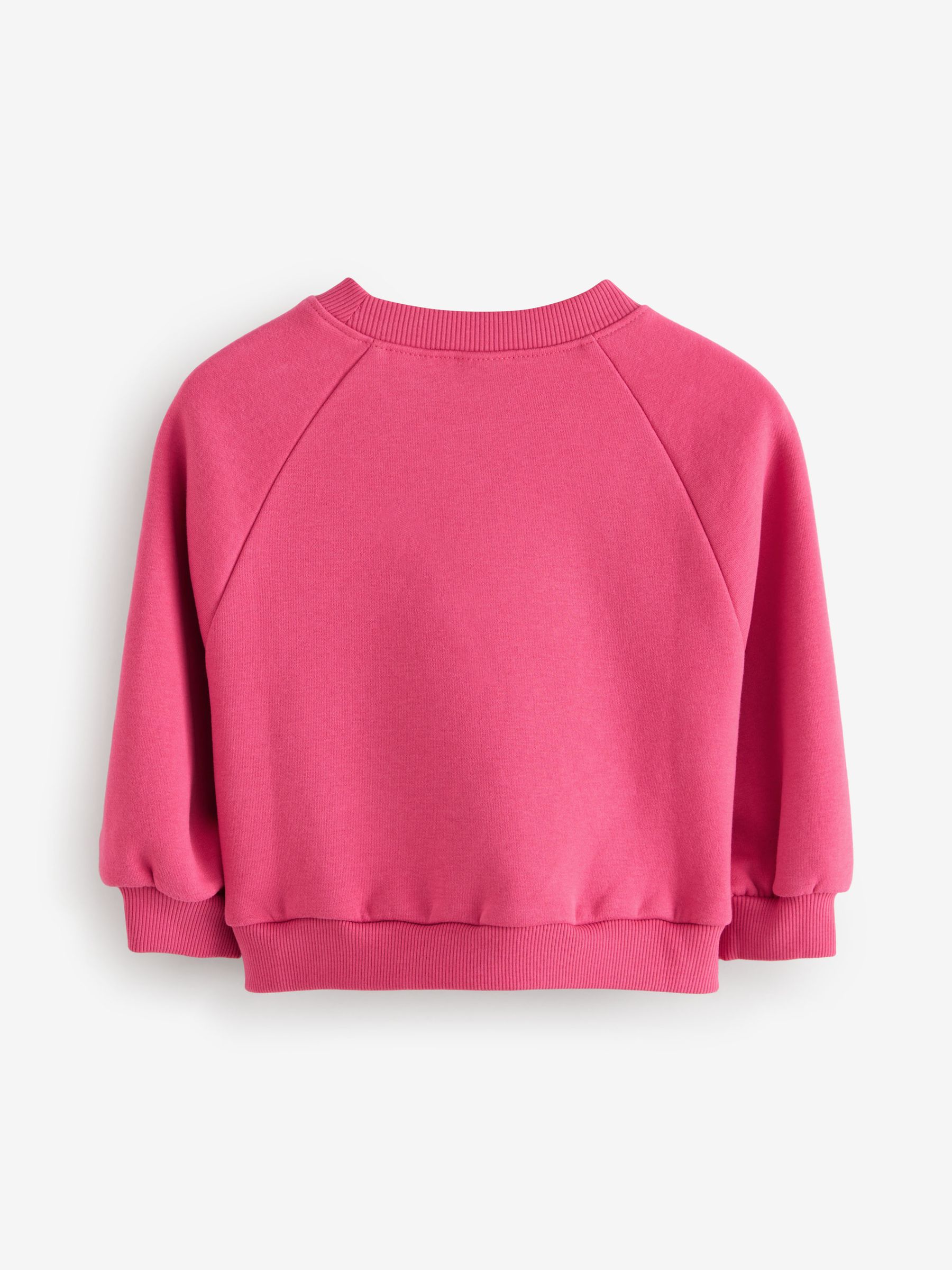 Buy Pink Love Raglan Sweatshirt (3mths-7yrs) from Next Australia