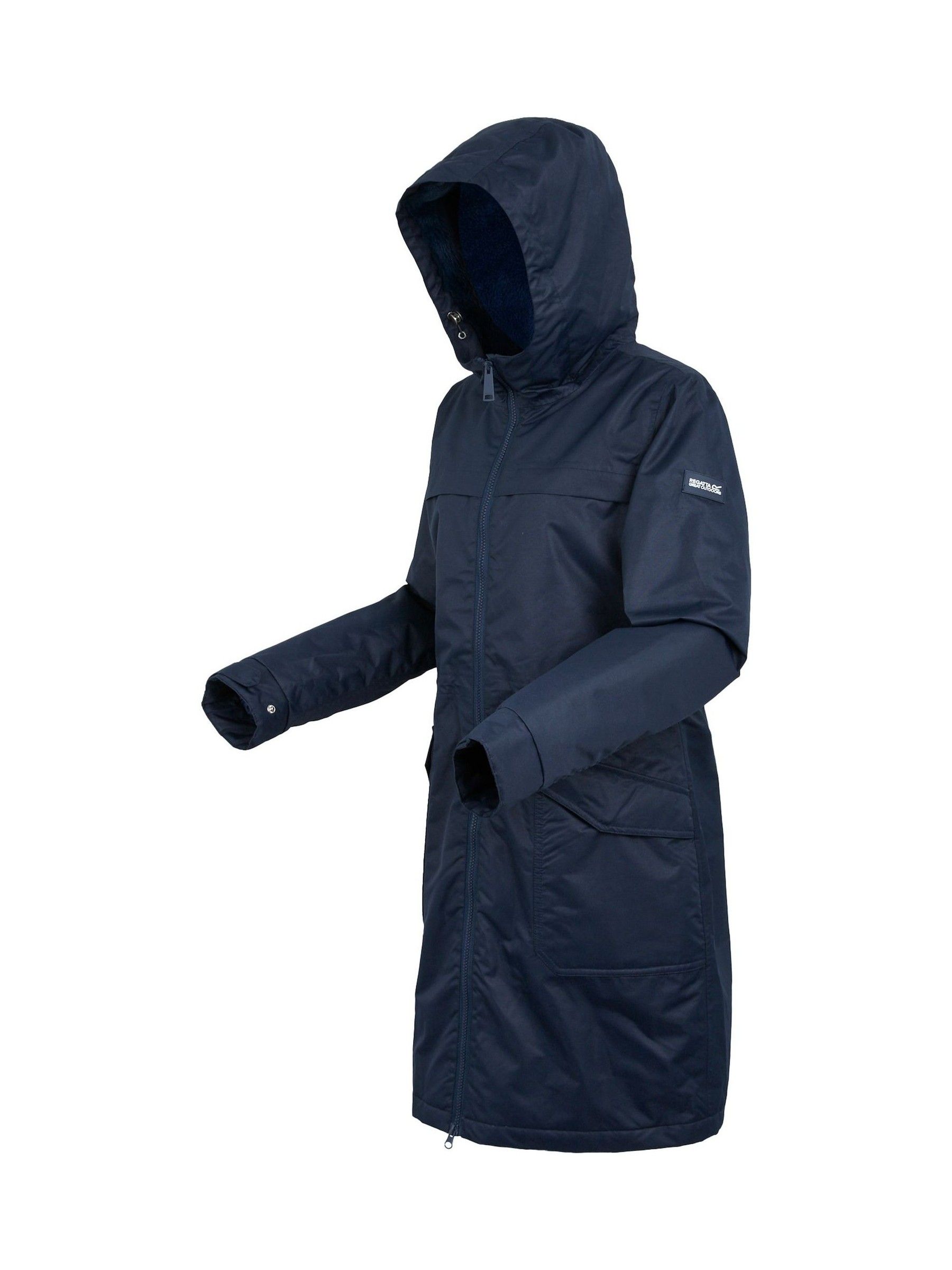Buy Regatta Blue Romine II Long Length Waterproof Coat from the Next UK ...