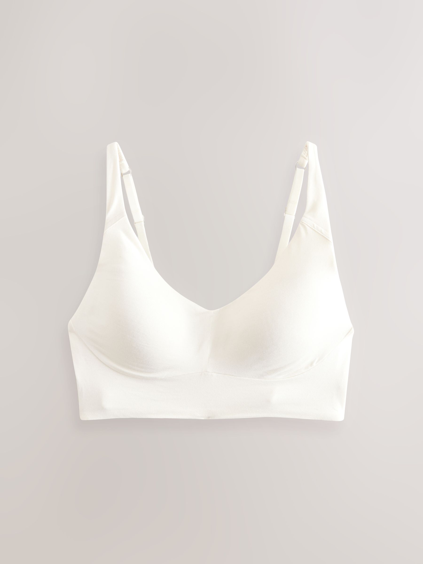 Buy Cream Padded Non Wire Ultimate Comfort Supersoft Modal T-Shirt Bra ...