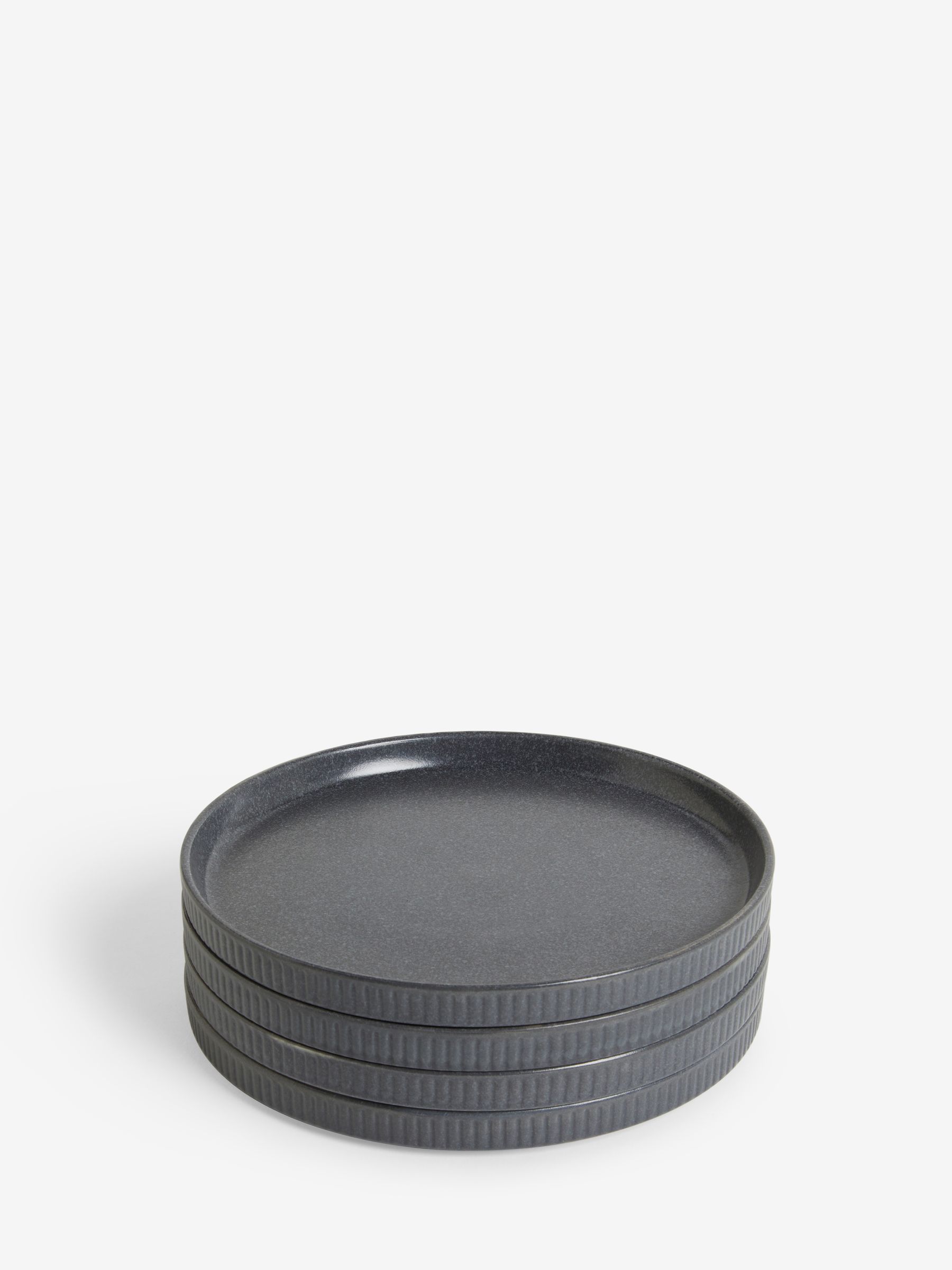 Buy Set of 4 Charcoal Grey Stamford Side Plates from the Next UK online ...