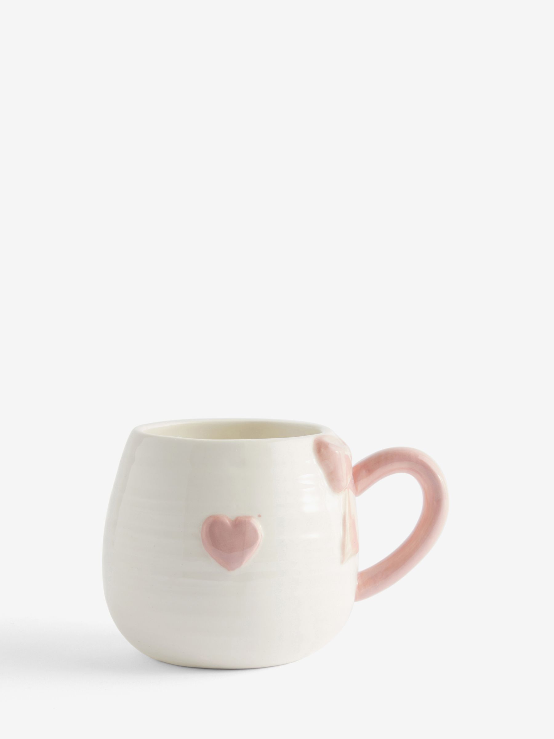 Buy Pink Heart Bow Mug from the Next UK online shop