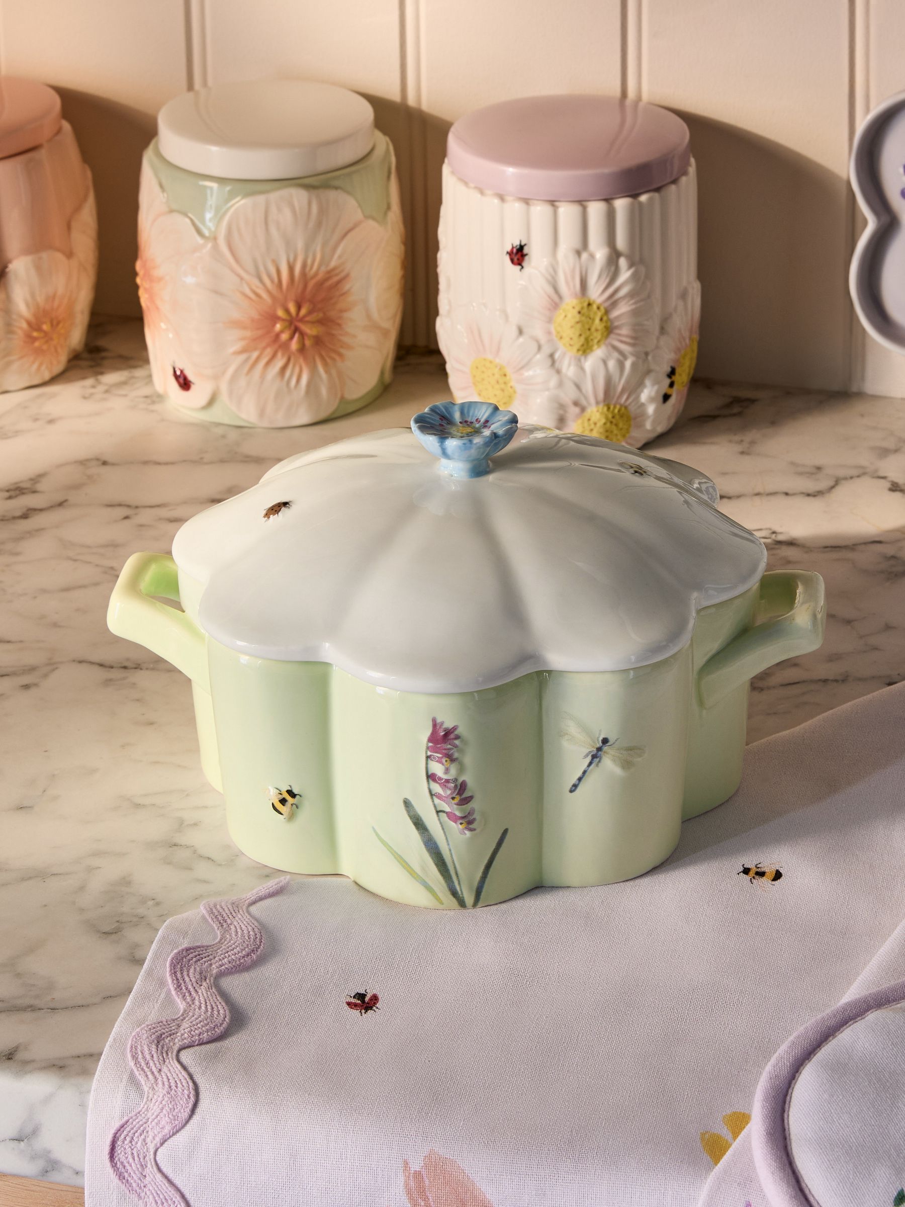 Buy Sage Green Wildlife Casserole Dish from the Next UK online shop